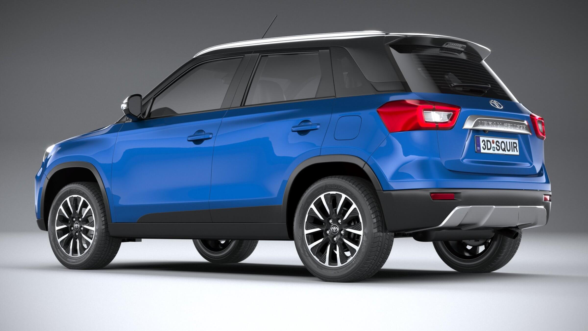 Toyota Urban Cruiser 2021 - 3D Model by SQUIR