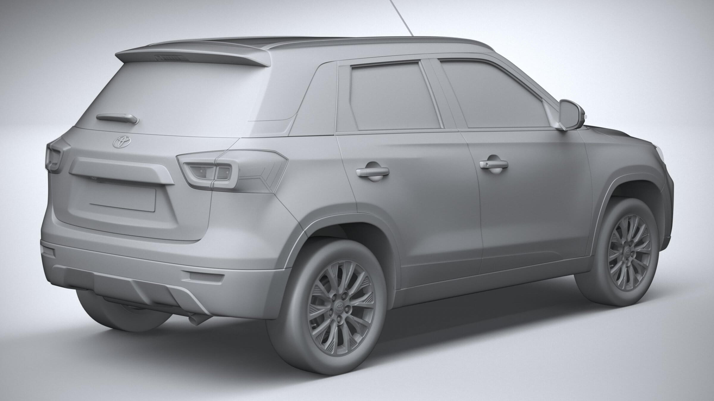 Toyota Urban Cruiser 2021 - 3D Model by SQUIR