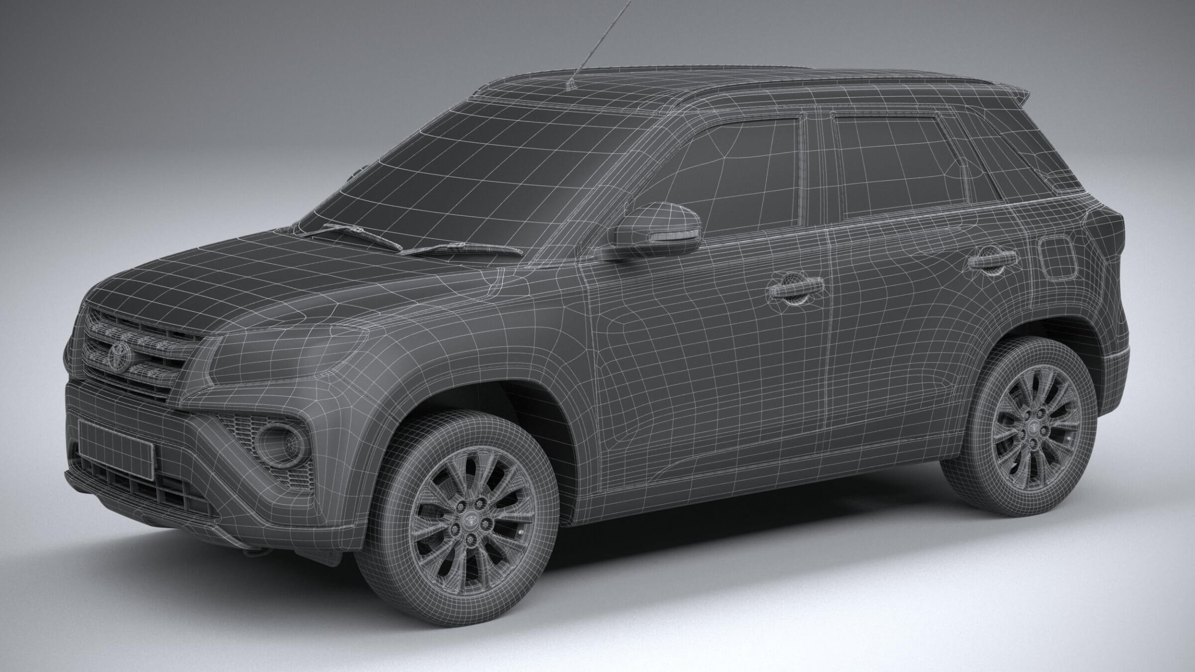 Toyota Urban Cruiser 2021 - 3D Model by SQUIR