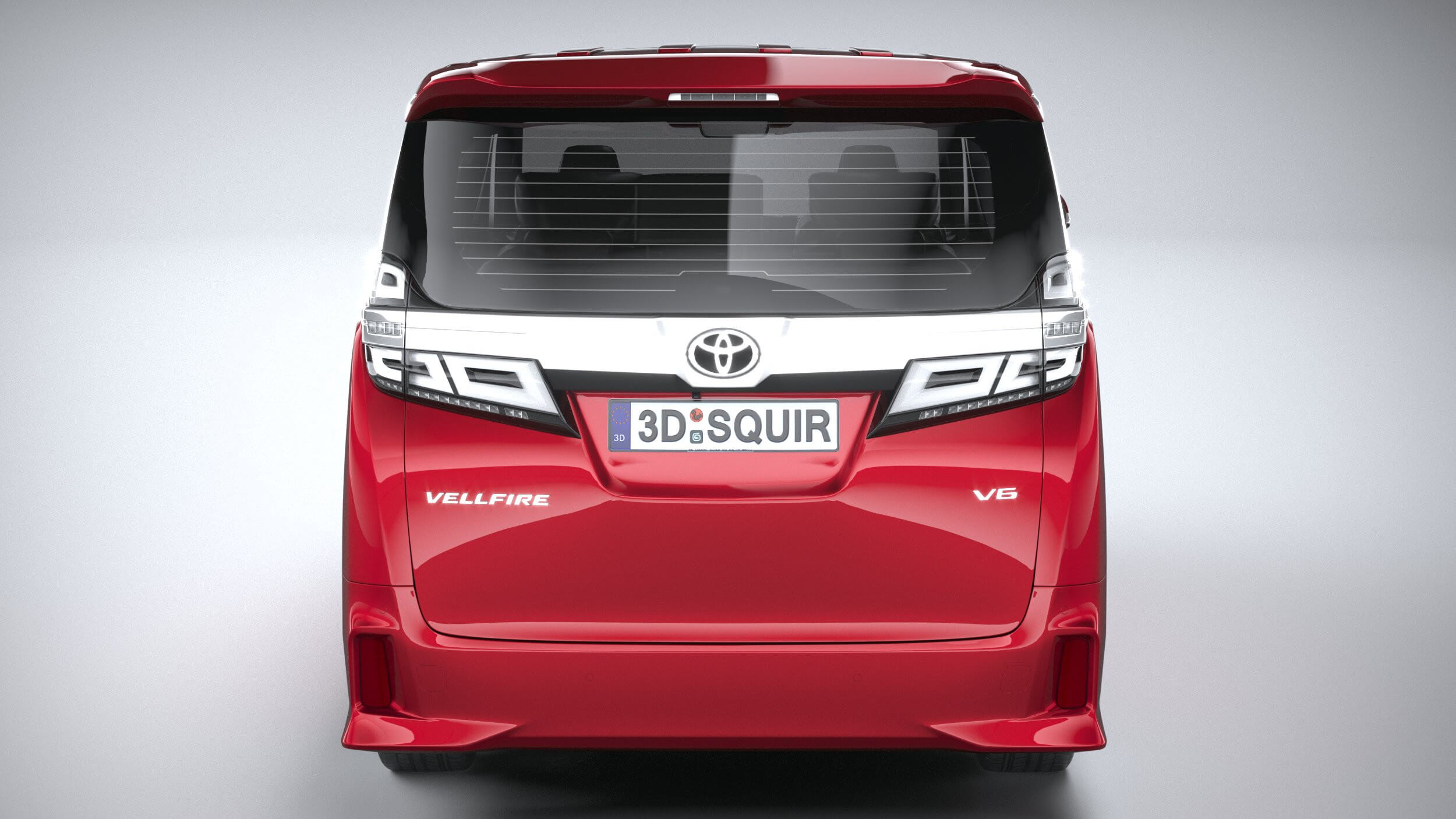 Toyota Vellfire 2023 - 3D Model by SQUIR