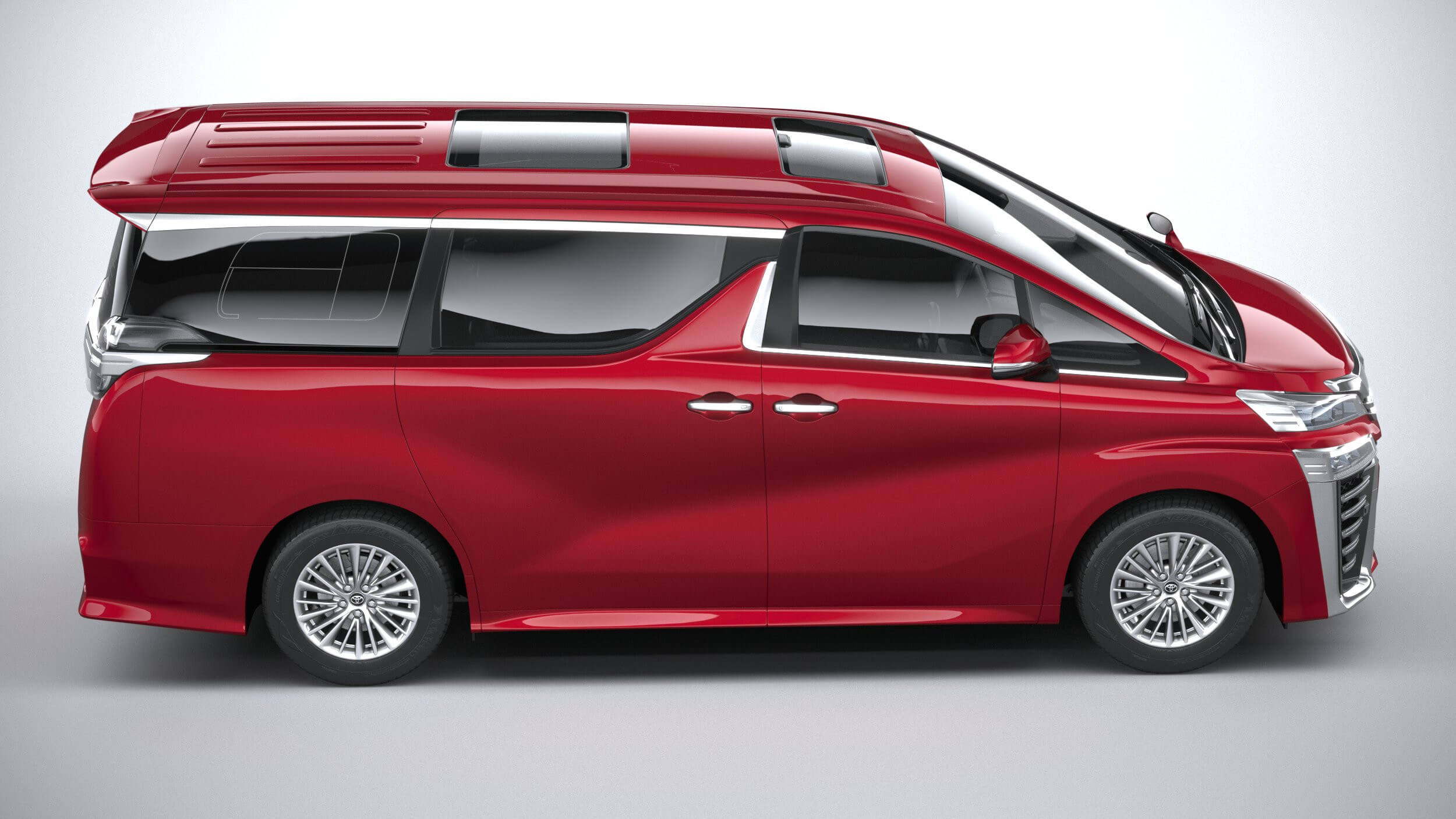 Toyota Vellfire 2023 - 3D Model by SQUIR