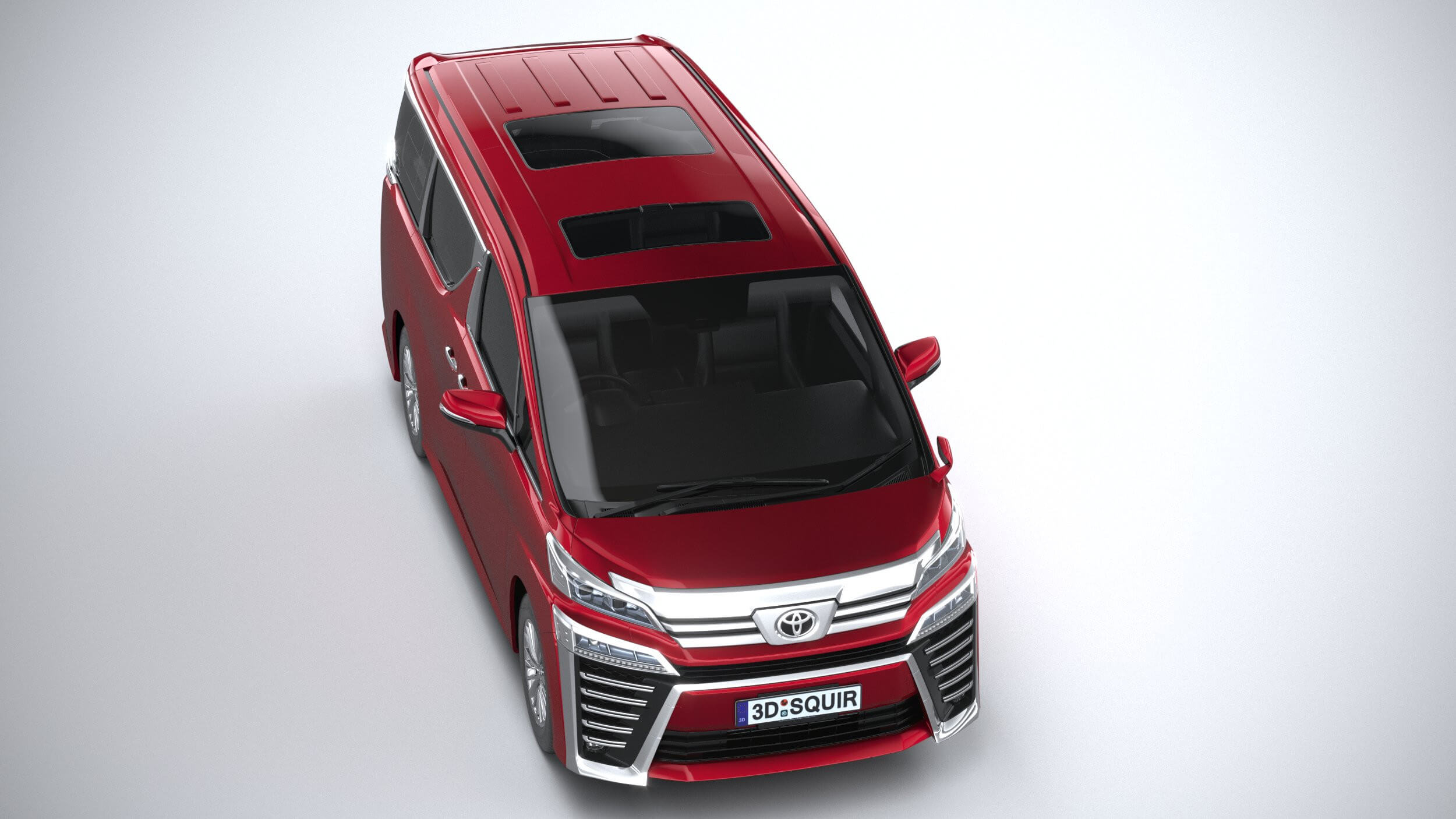 Toyota Vellfire 2023 - 3D Model by SQUIR