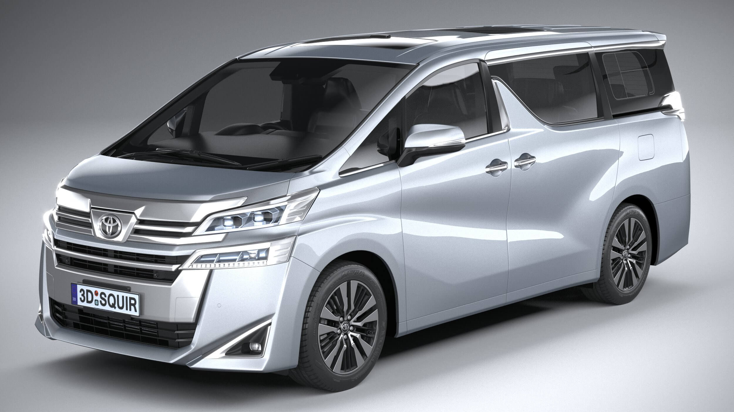 Toyota Vellfire Base 2023 - 3D Model by SQUIR