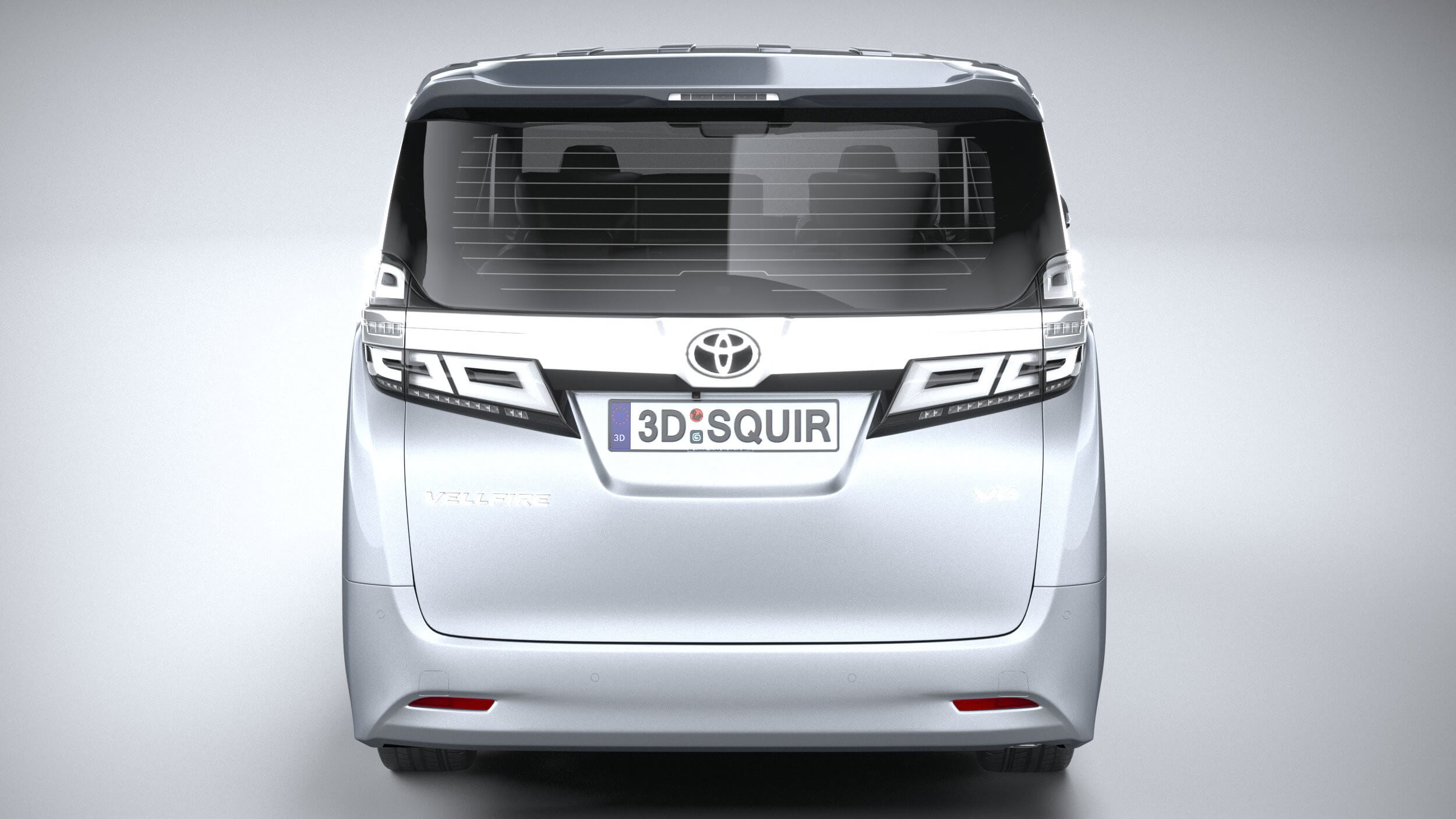 Toyota Vellfire Base 2023 - 3D Model by SQUIR