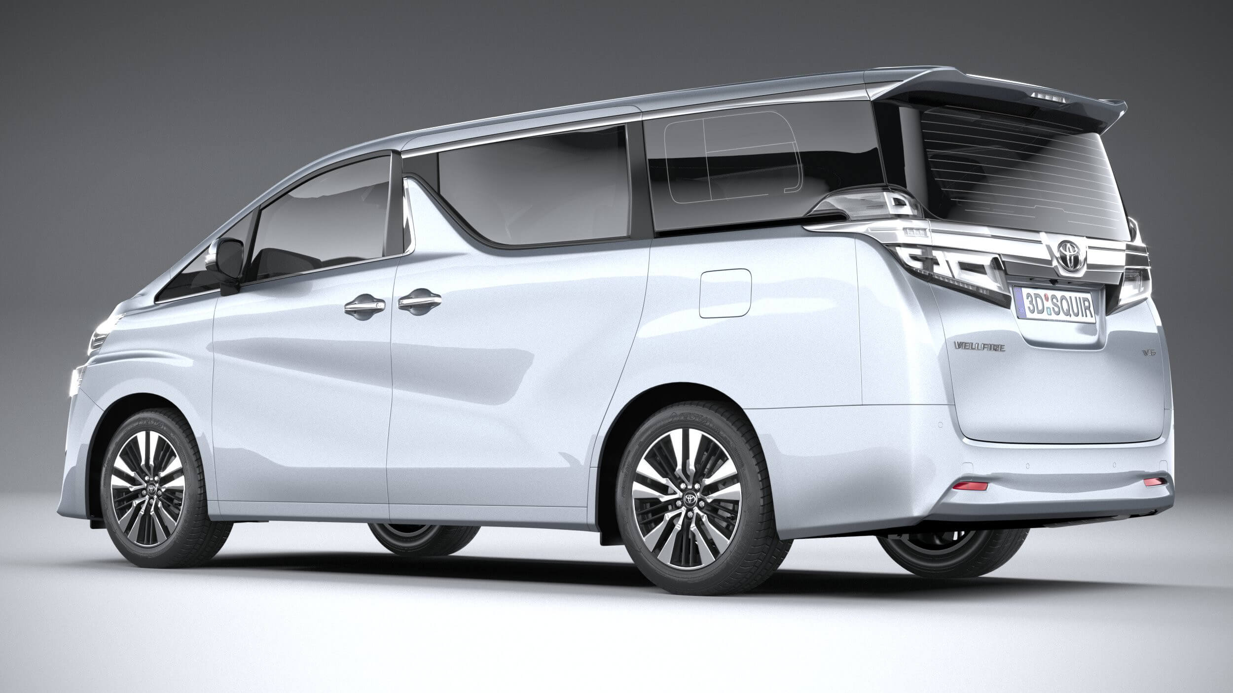 Toyota Vellfire Base 2023 - 3D Model by SQUIR