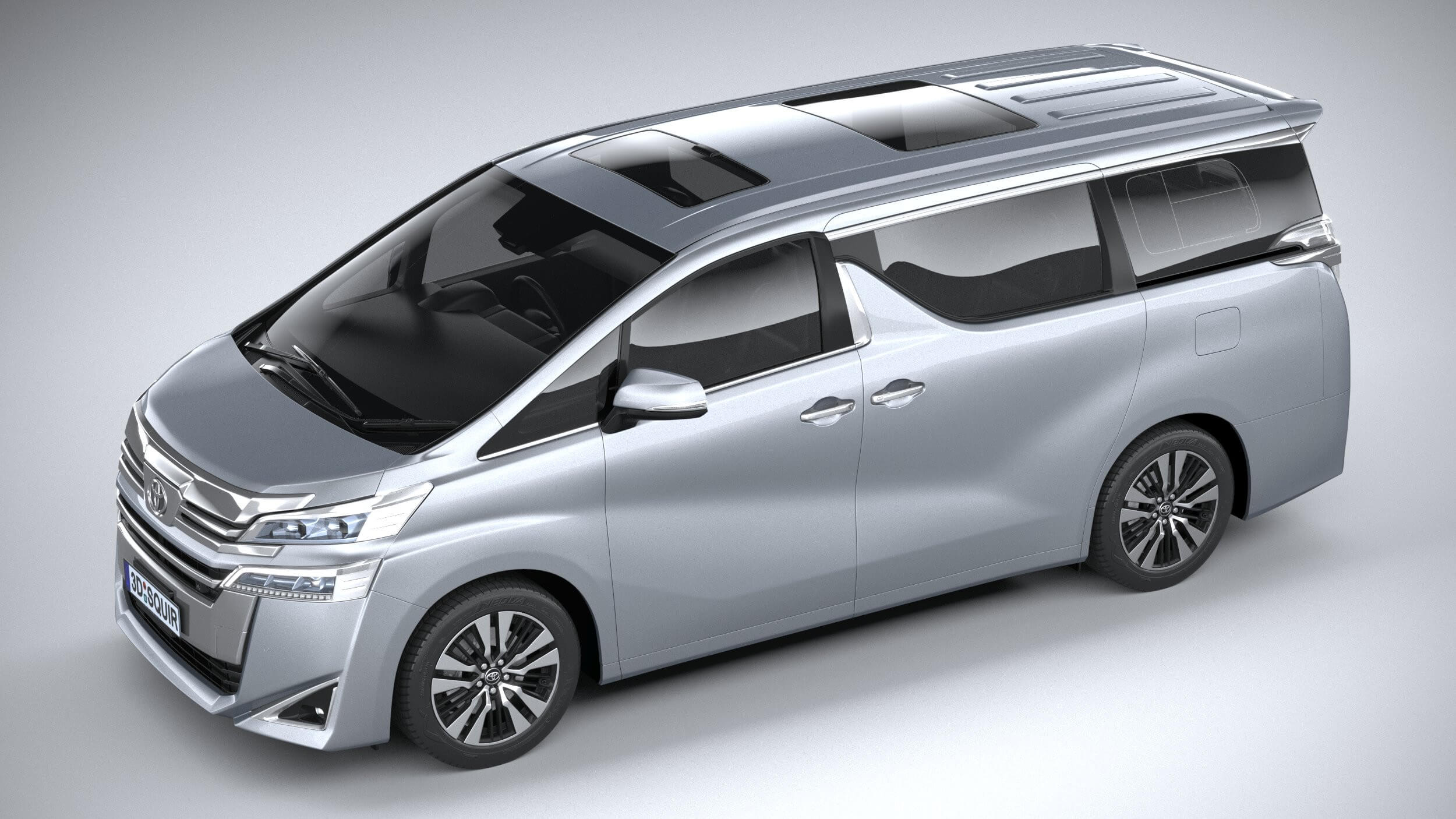 Toyota Vellfire Base 2023 - 3D Model by SQUIR