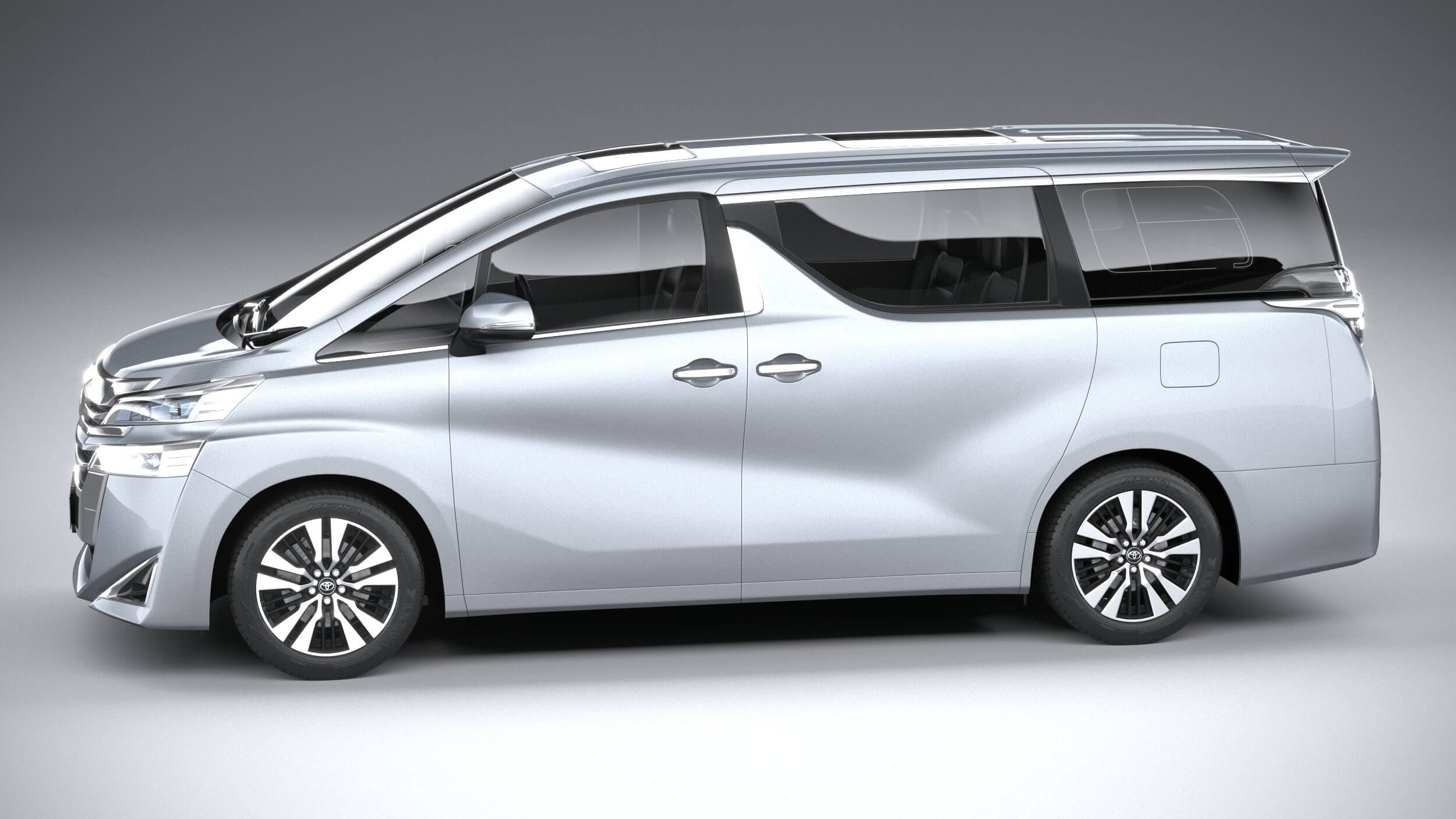 Toyota Vellfire Base 2023 - 3D Model by SQUIR