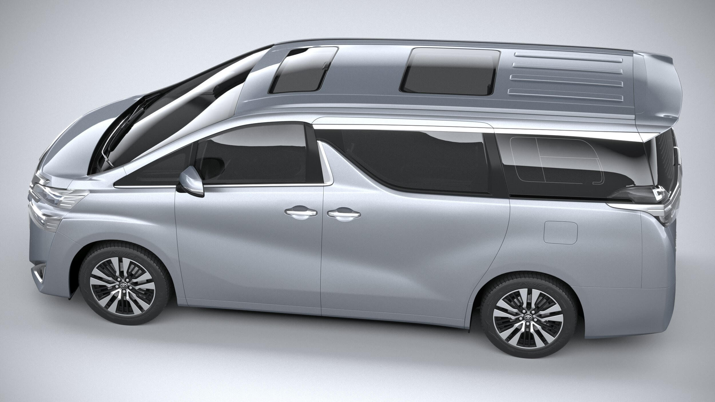 Toyota Vellfire Base 2023 - 3D Model by SQUIR