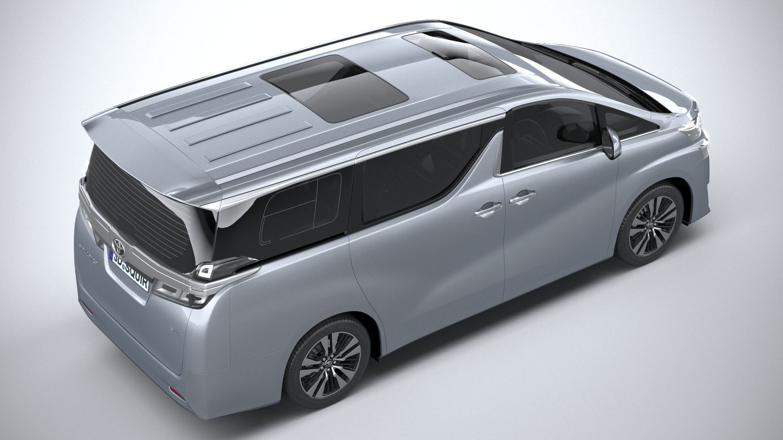 Toyota Vellfire Base 2023 - 3D Model by SQUIR