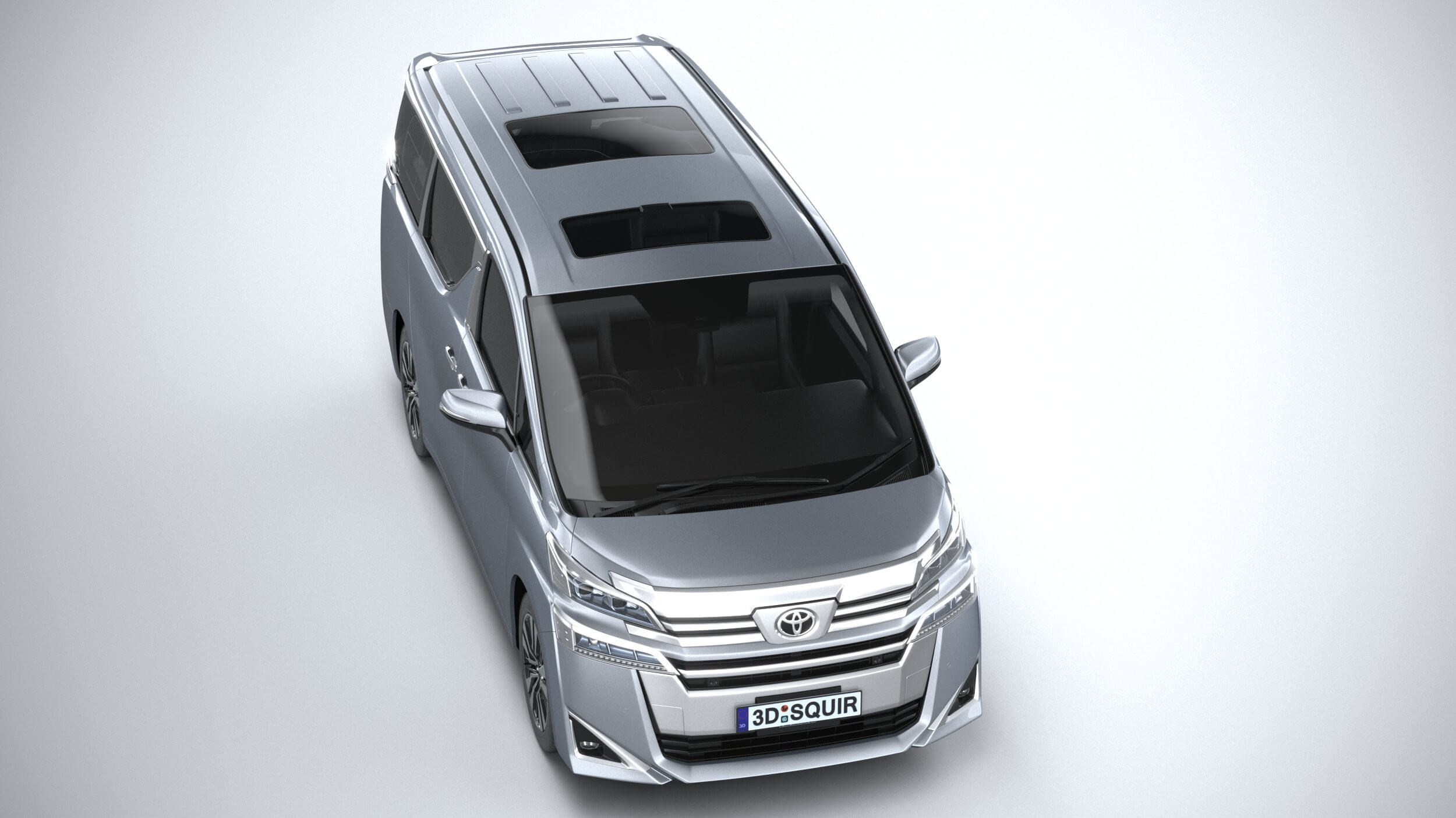 Toyota Vellfire Base 2023 - 3D Model by SQUIR