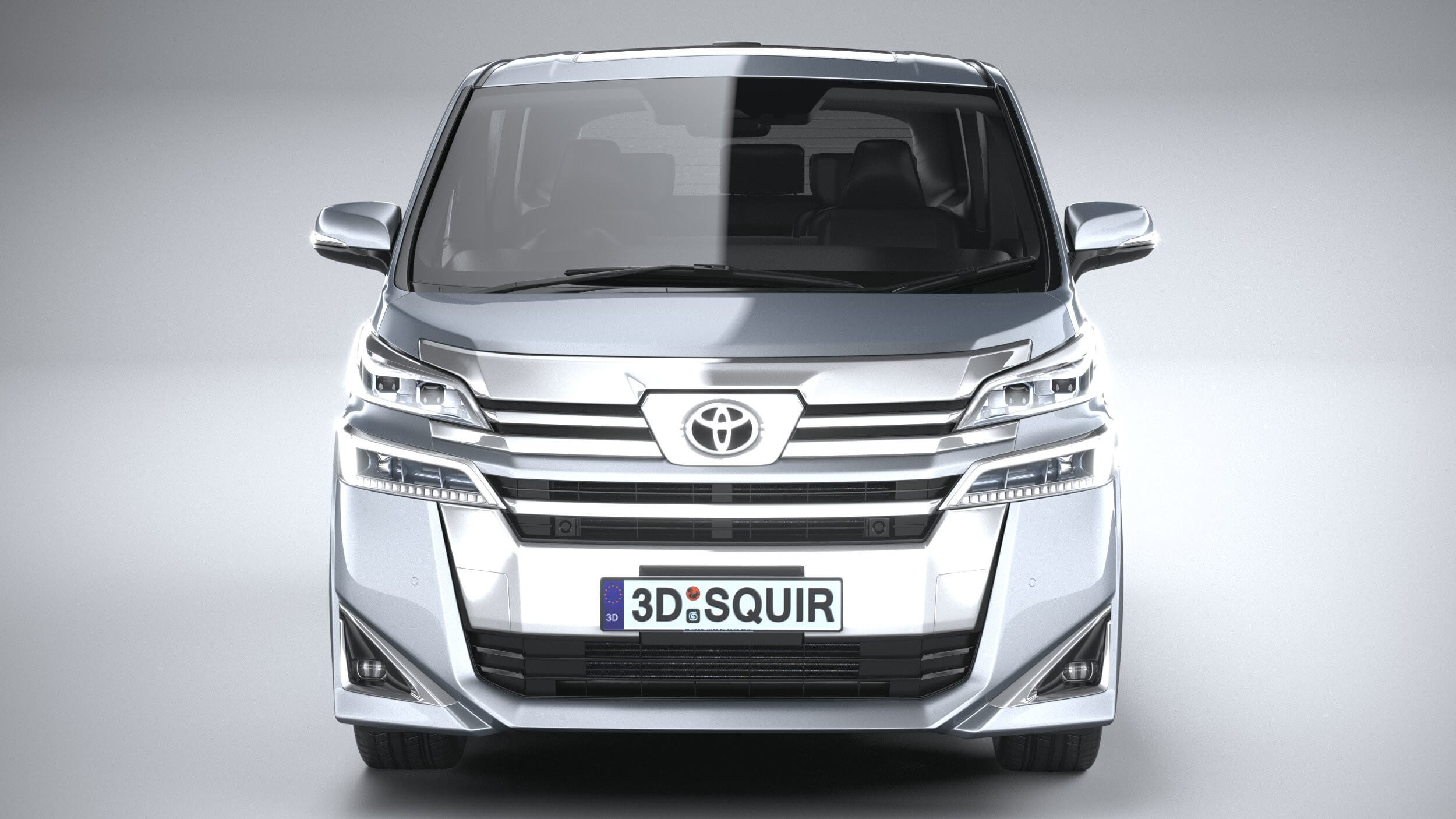 Toyota Vellfire Base 2023 - 3D Model by SQUIR