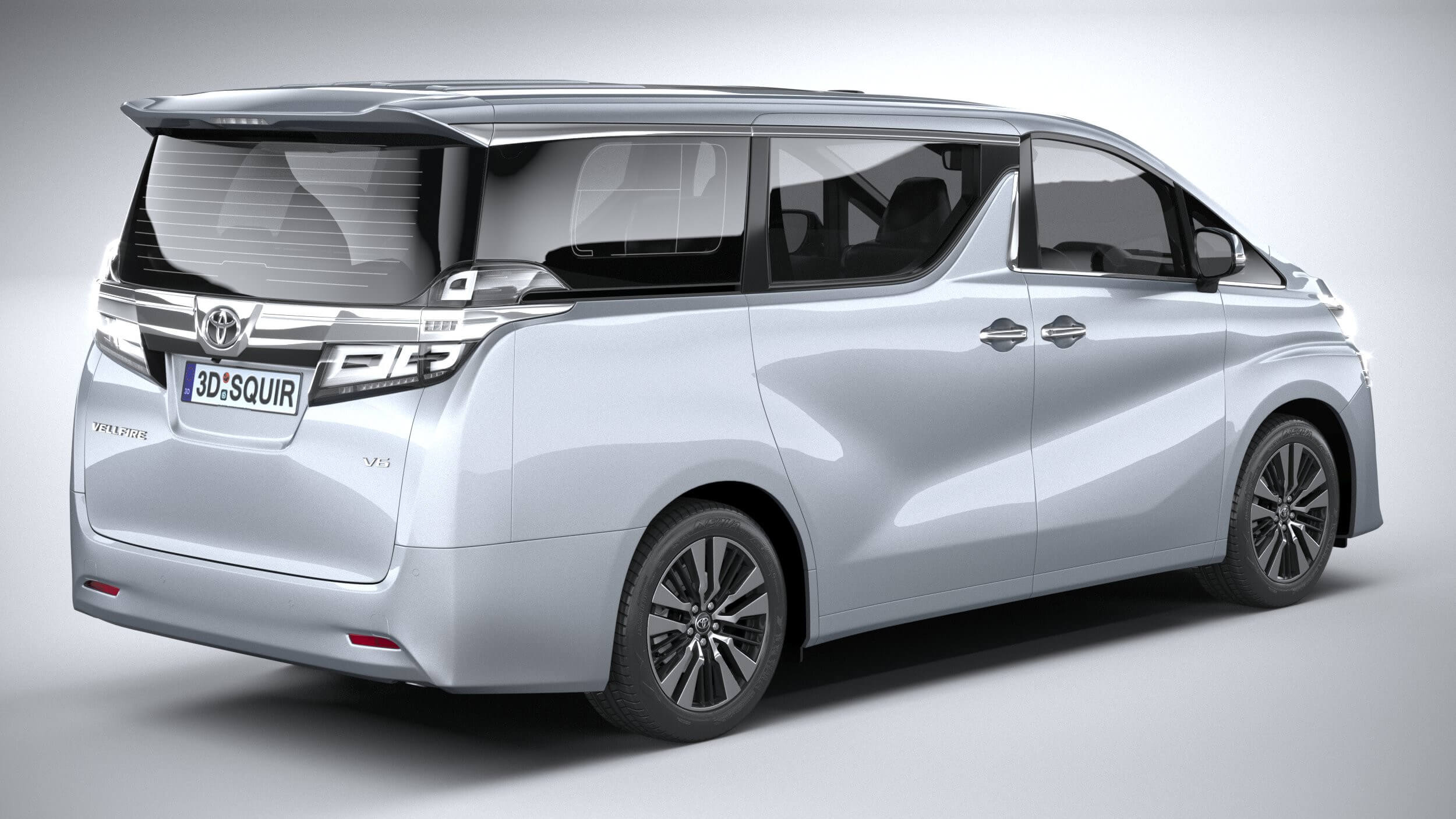 Toyota Vellfire Base 2023 - 3D Model by SQUIR