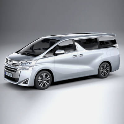 Toyota Vellfire Base 2023 - 3D Model by SQUIR