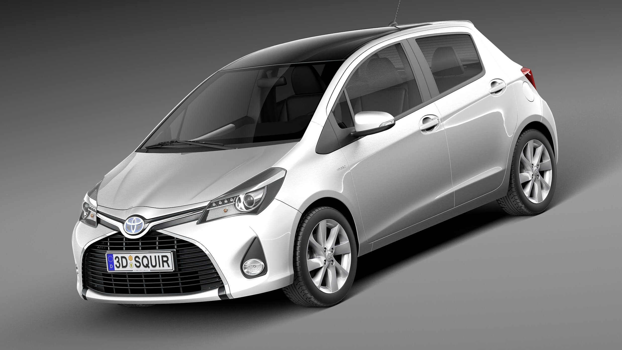 Toyota Yaris 2015 - 3D Model by SQUIR