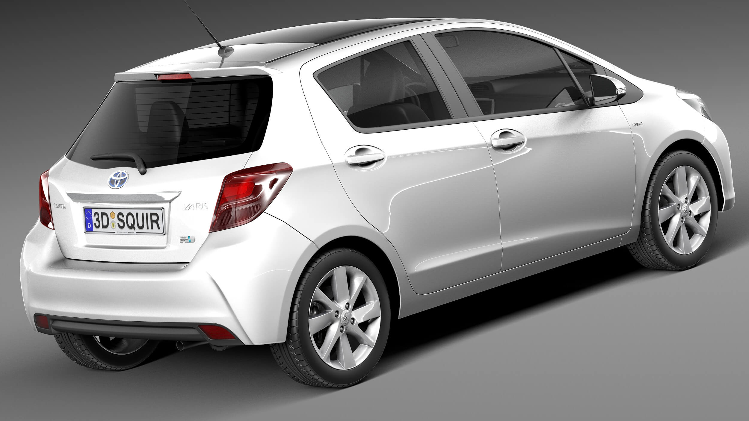 Toyota Yaris 2015 - 3D Model by SQUIR