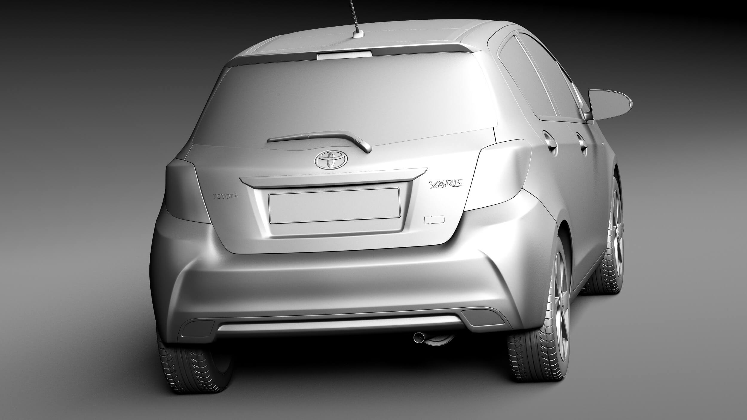 Toyota Yaris 2015 - 3D Model by SQUIR