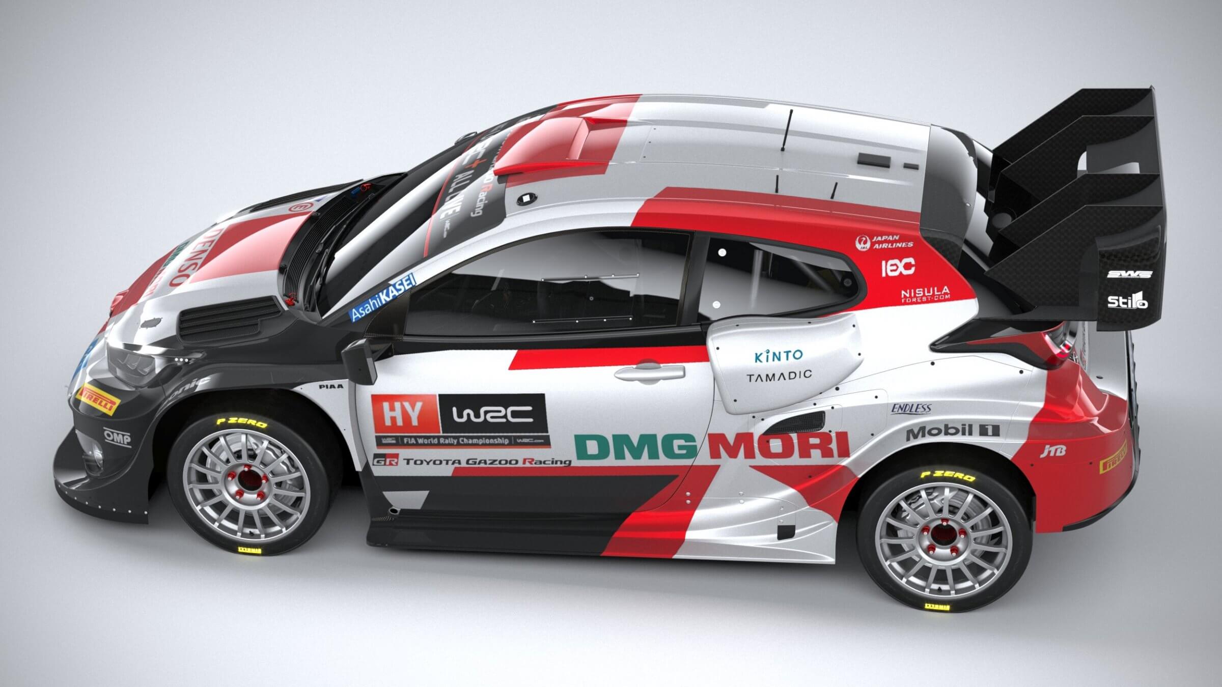 Toyota Yaris GR WRC 2022 - 3D Model by SQUIR