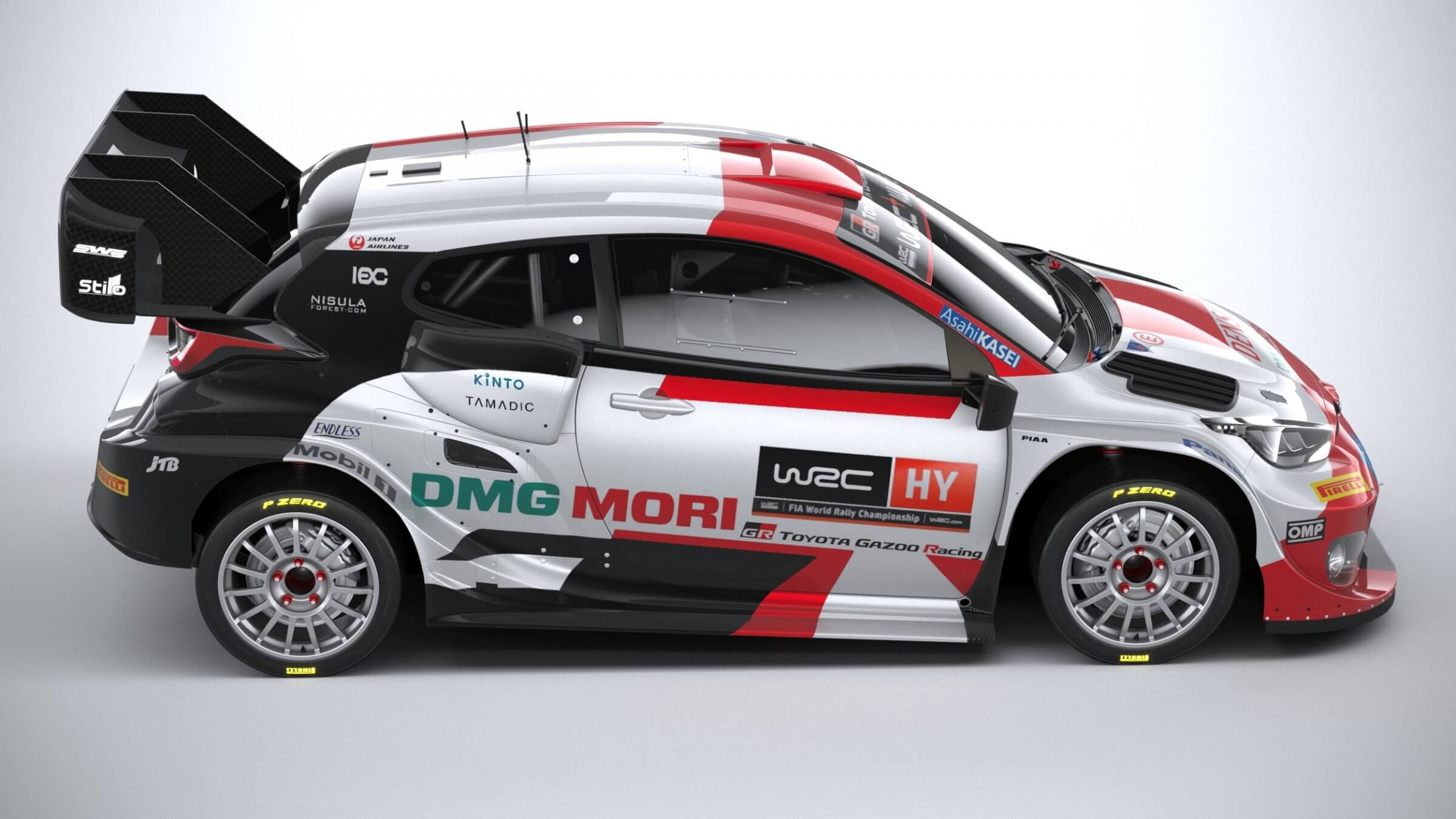 Toyota Yaris GR WRC 2022 - 3D Model by SQUIR