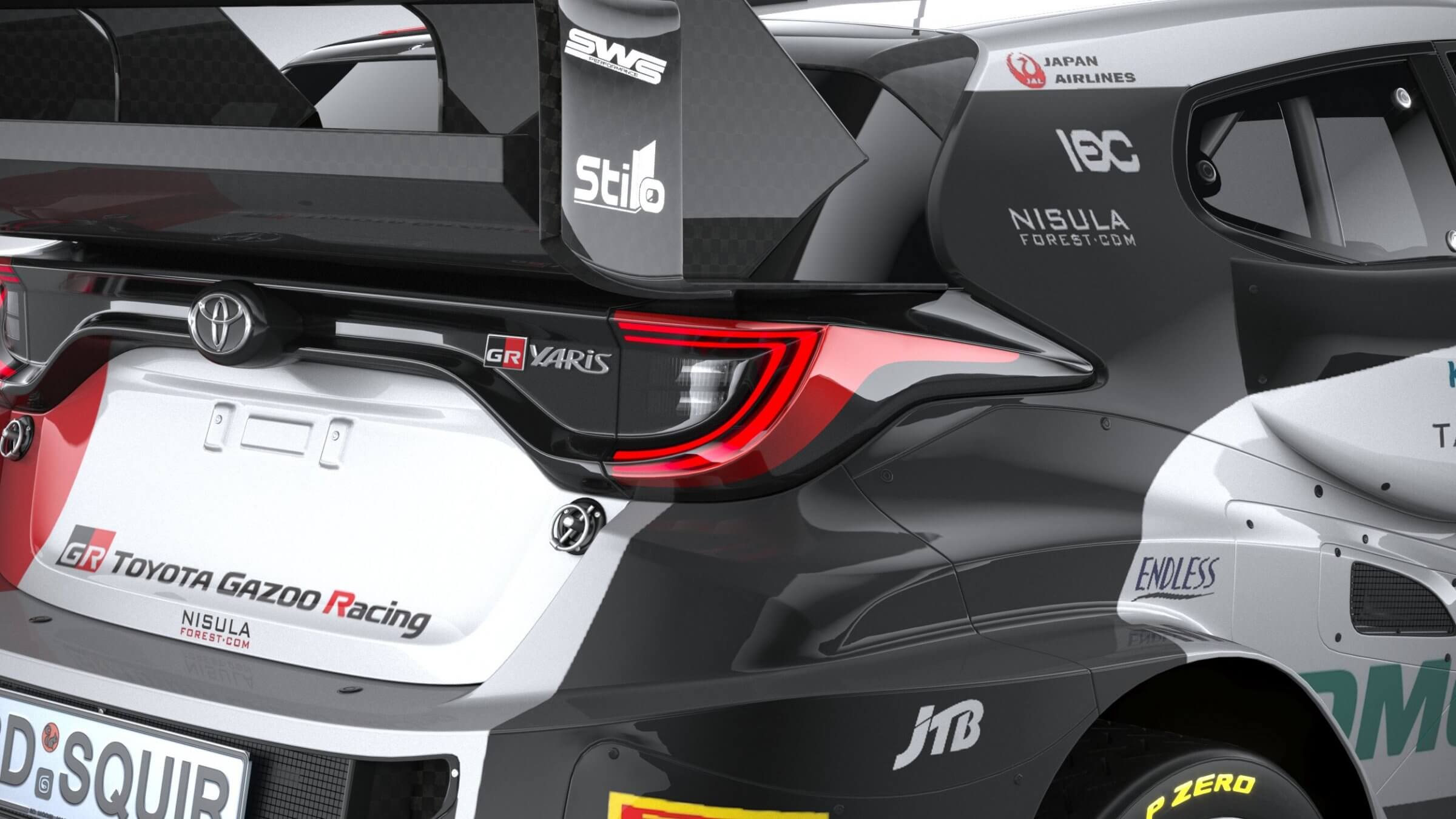 Toyota Yaris GR WRC 2022 - 3D Model by SQUIR