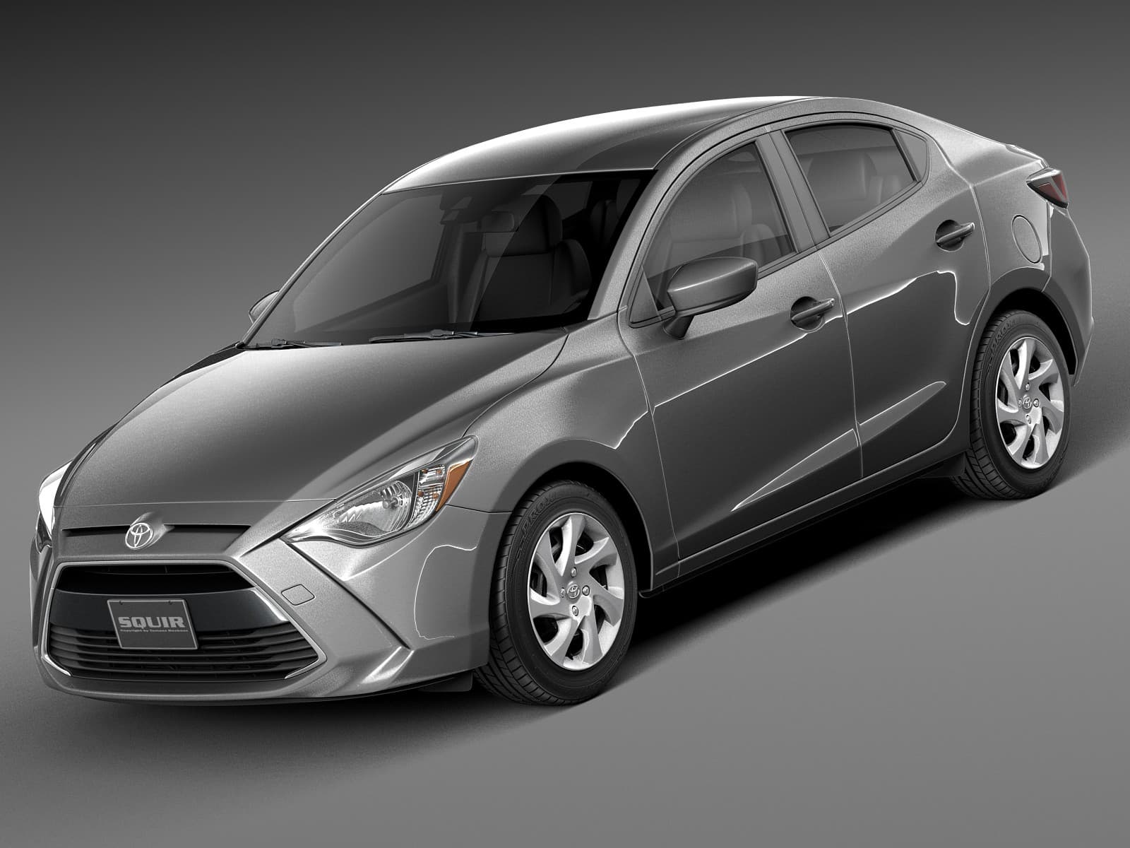 Toyota Yaris Sedan 2016 - 3D Model by SQUIR
