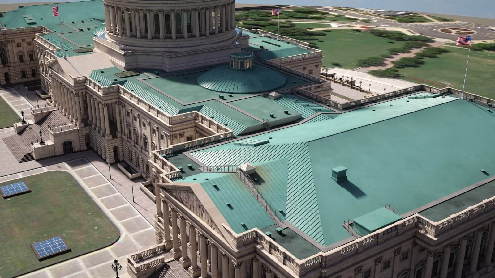 United States Capitol - 3D Model by SQUIR