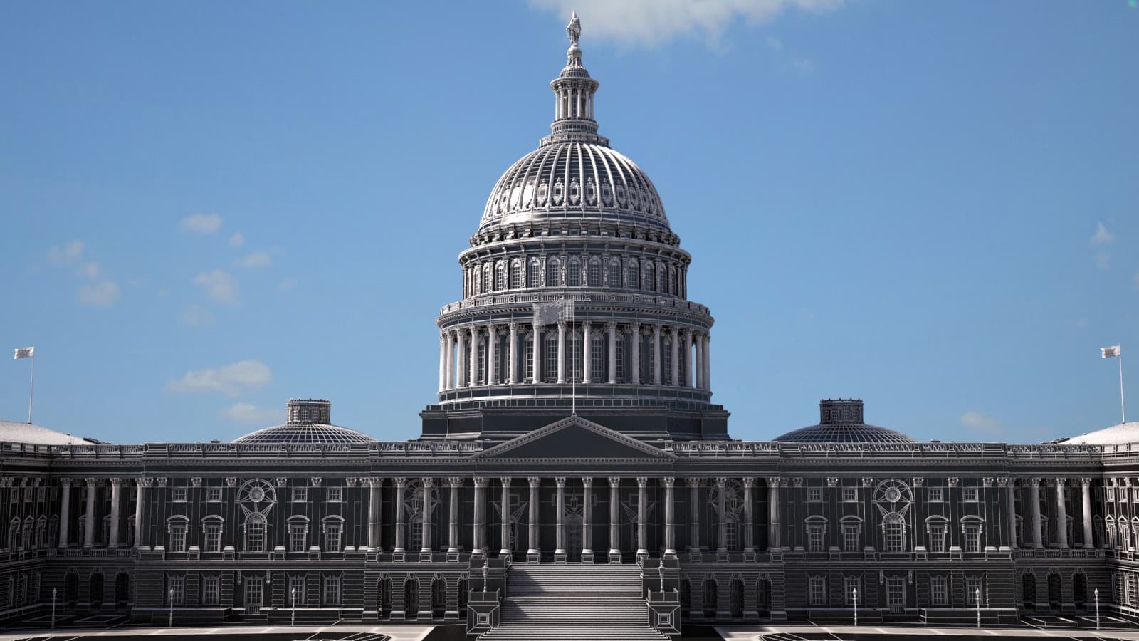 United States Capitol - 3D Model by SQUIR