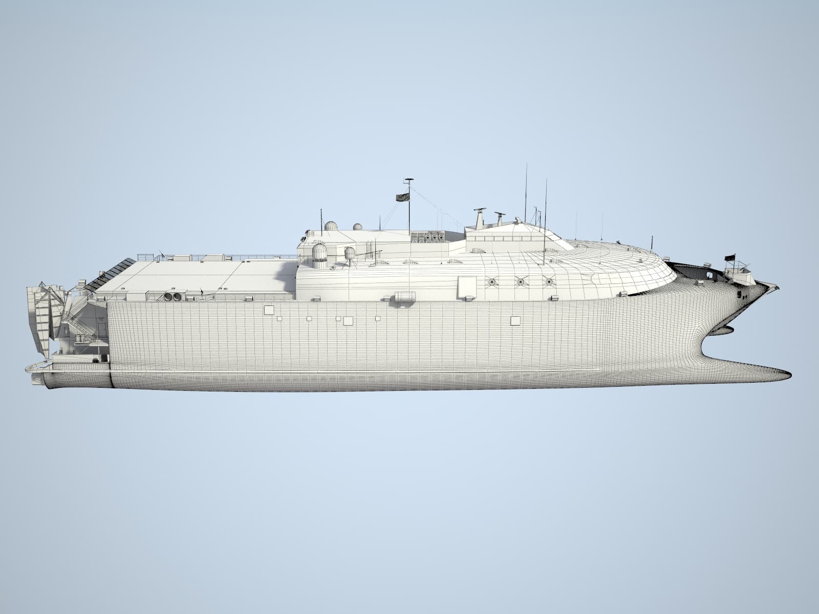 US Navy HSV-2 Swift 3D Model by SQUIR