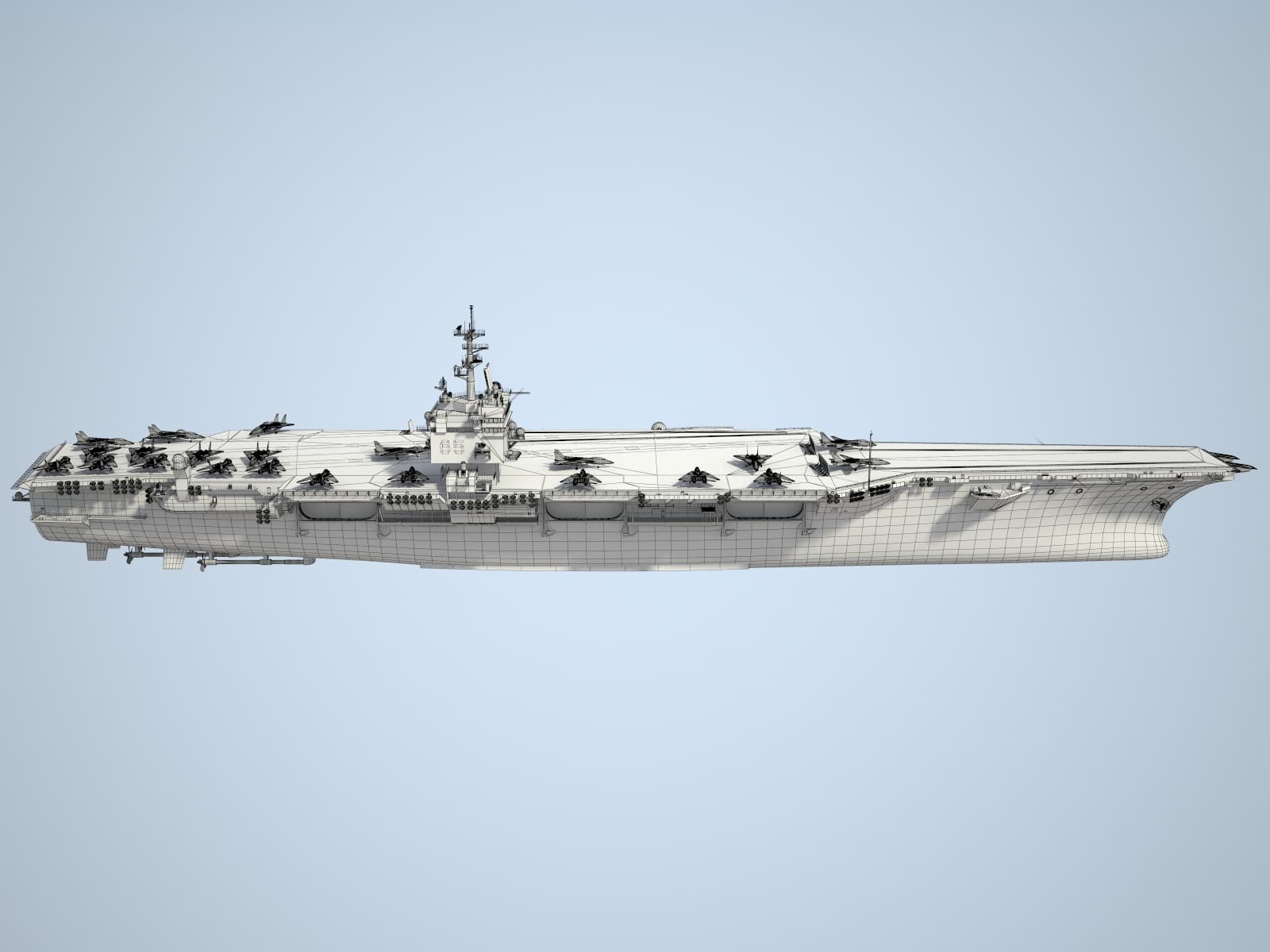 USS Enterprise CVN-65 NAVY SHIP 3D Model by SQUIR
