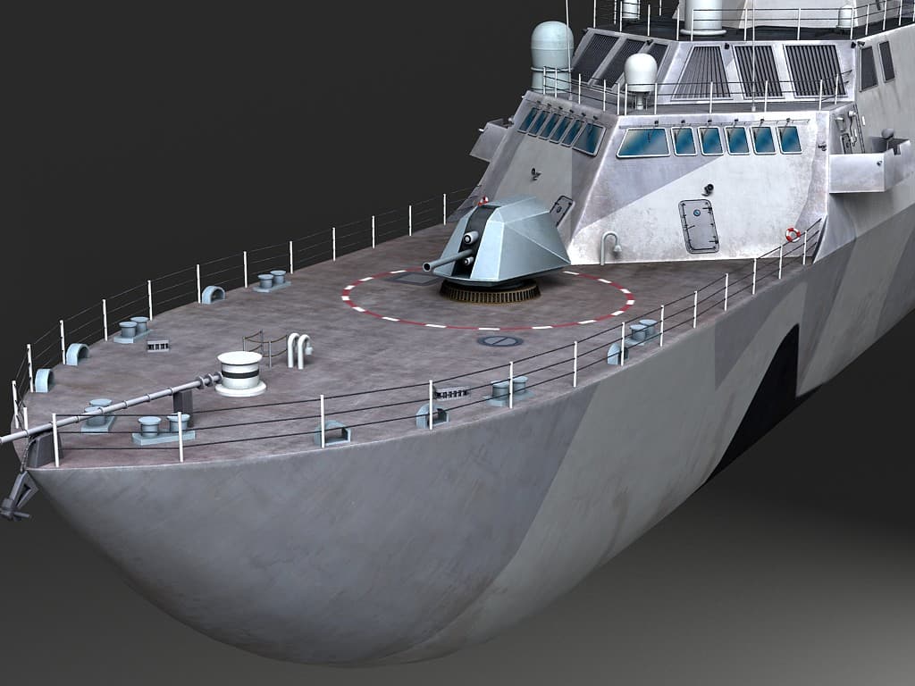 USS Independence LCS-1 3D Model by SQUIR