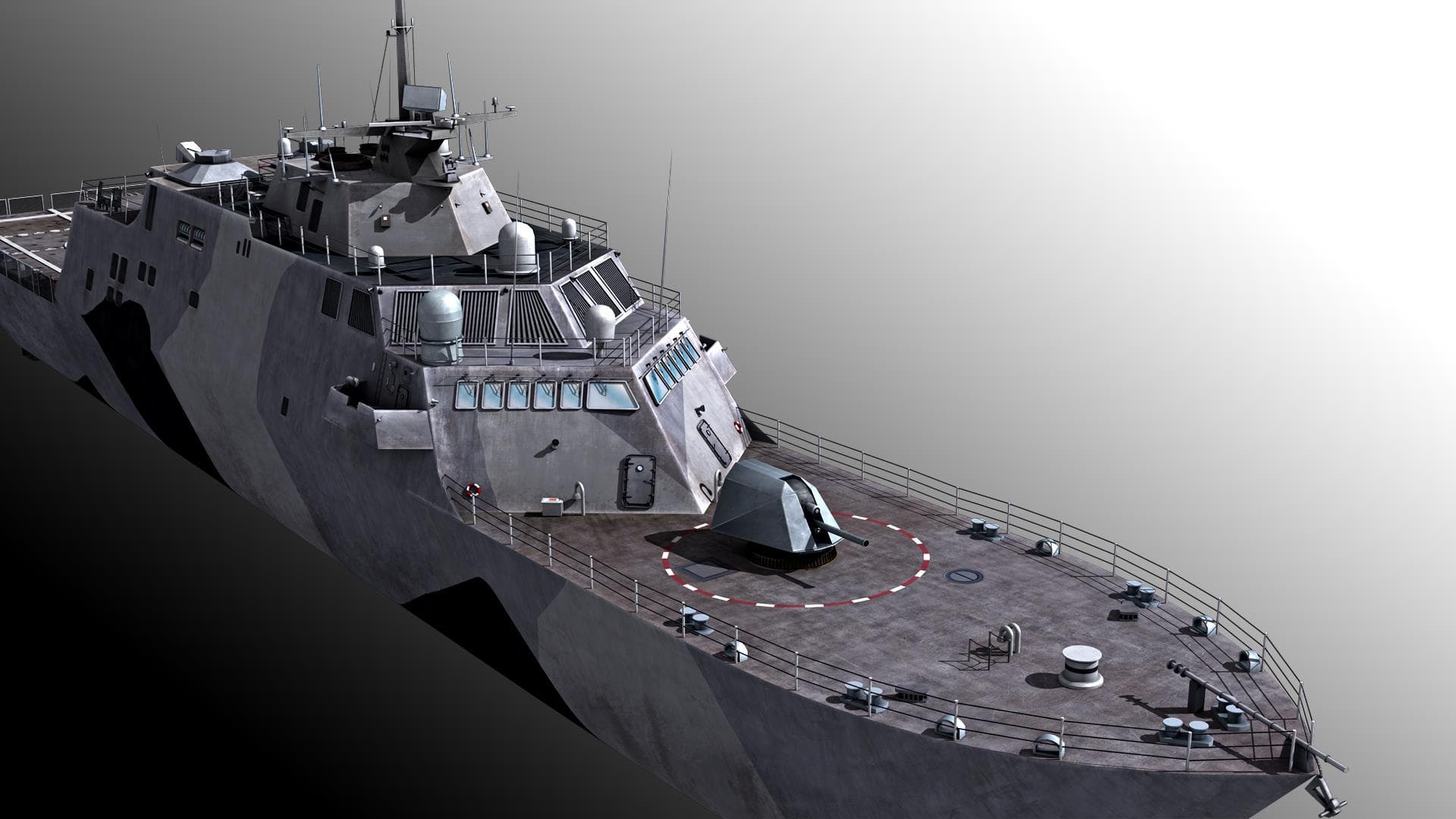 USS Independence LCS-1 3D Model by SQUIR