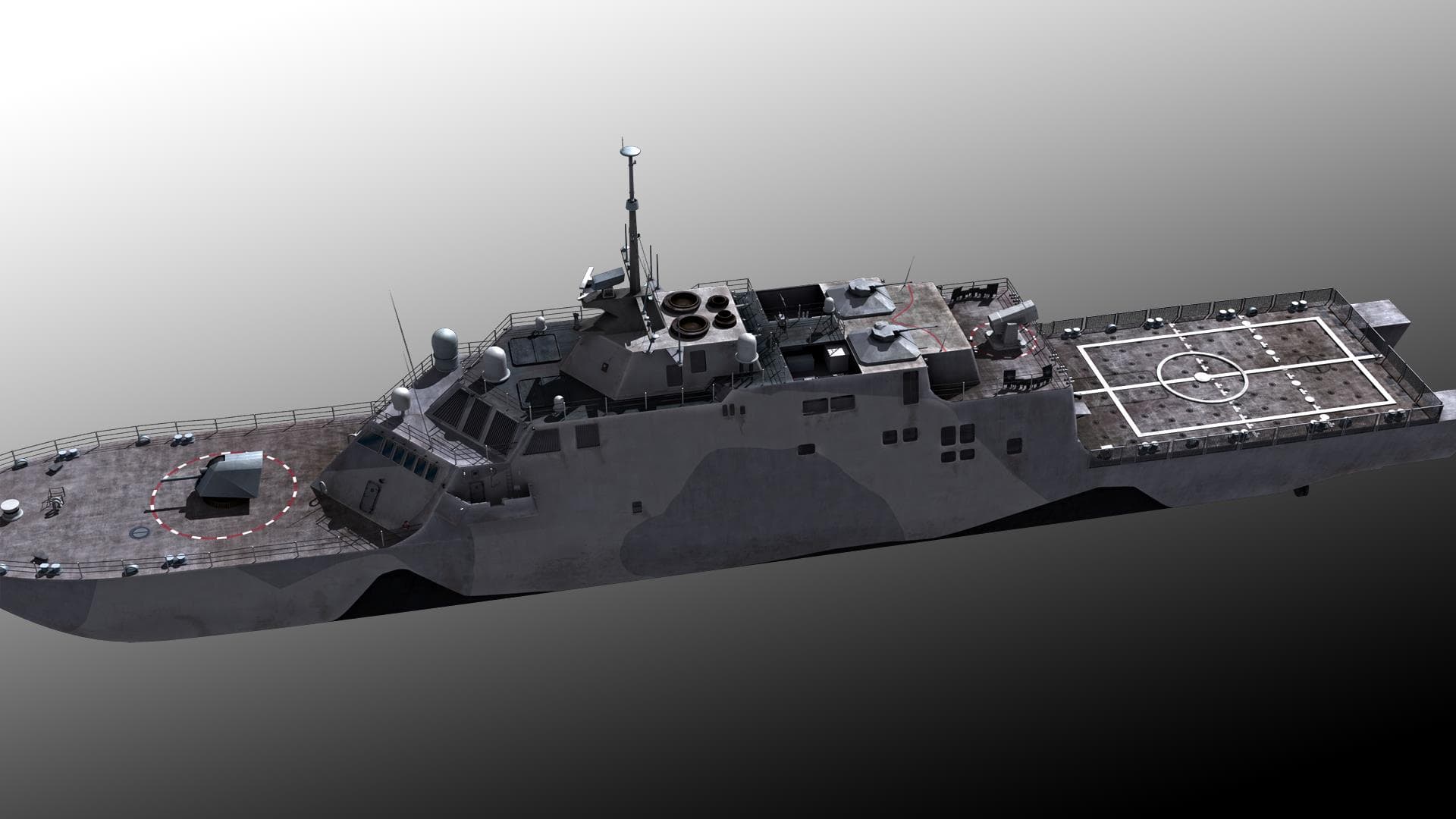USS Independence LCS-1 3D Model by SQUIR