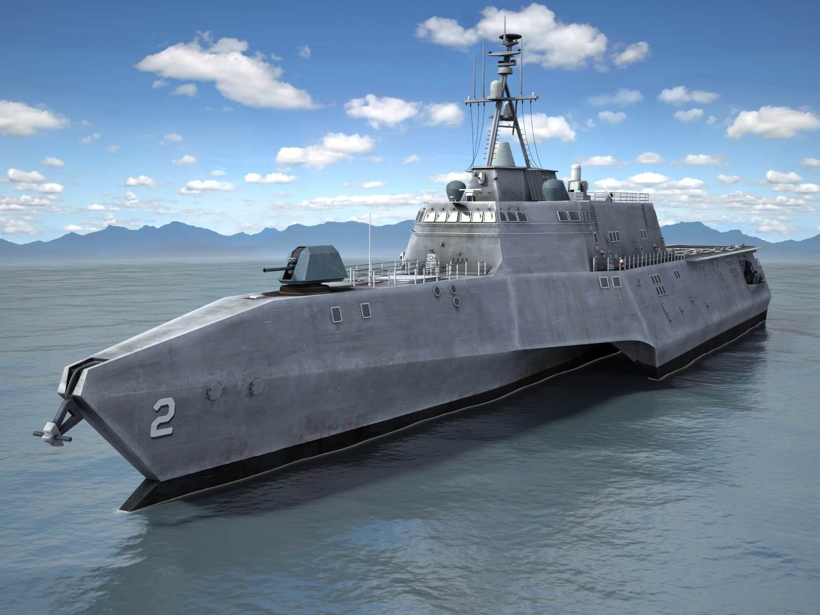 USS Independence LCS-2 (V-Ray) 3D Model by SQUIR