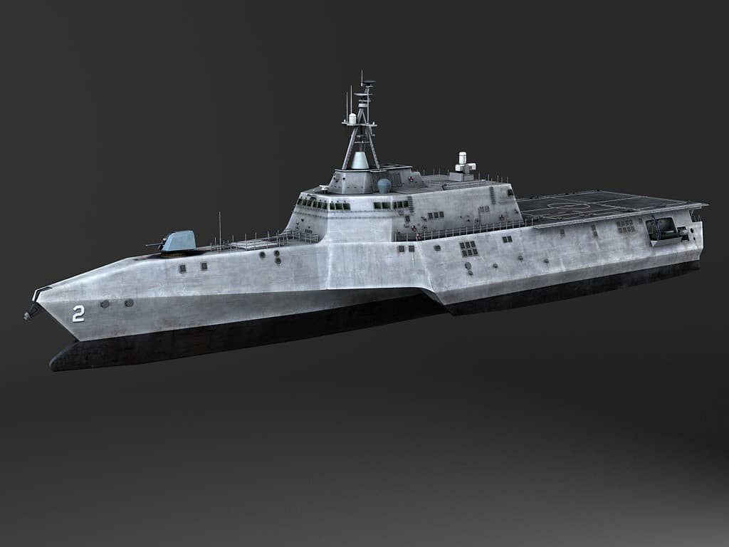 USS Independence LCS-2 3D Model by SQUIR