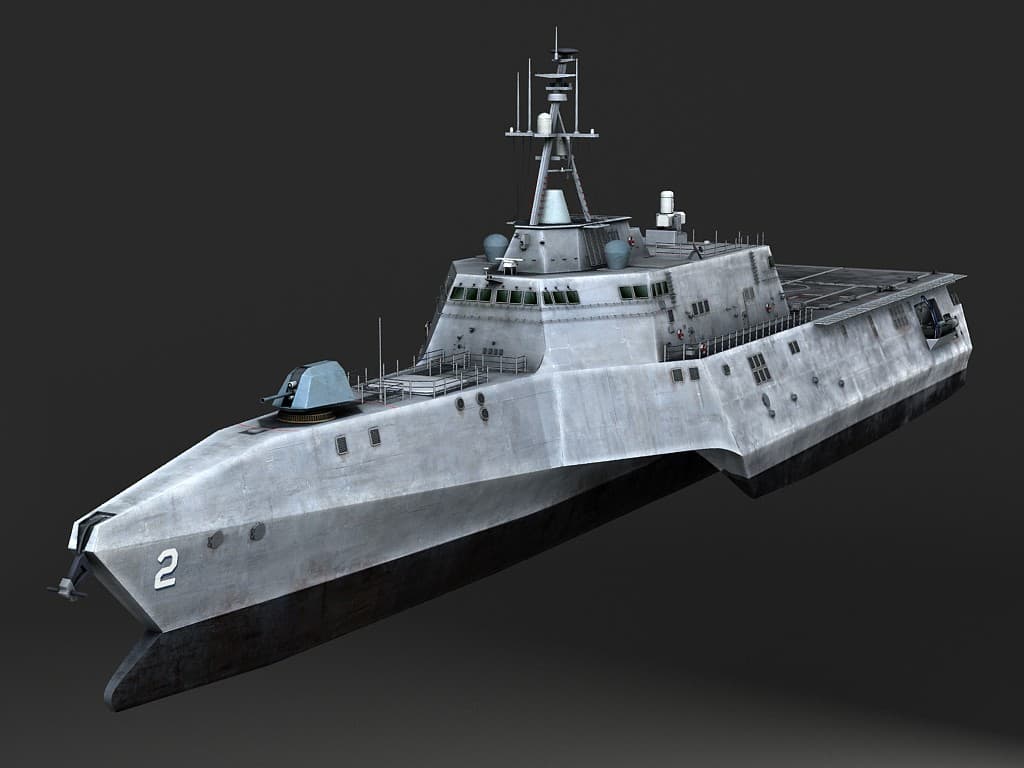 USS Independence LCS-2 3D Model by SQUIR
