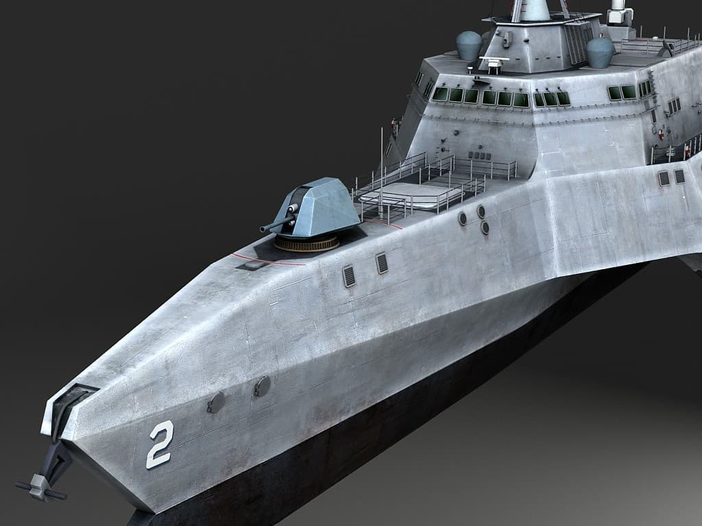 USS Independence LCS-2 3D Model by SQUIR