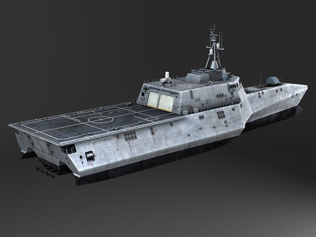 USS Independence LCS-2 3D Model by SQUIR