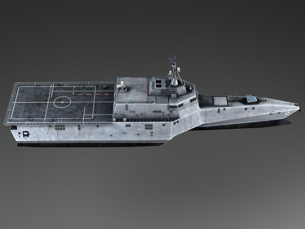 USS Independence LCS-2 3D Model by SQUIR