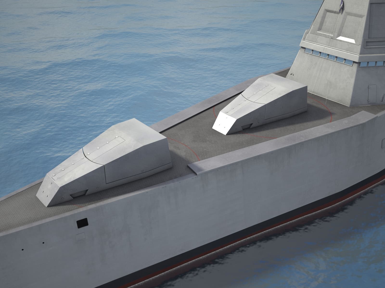 USS Zumwalt DDG-1000 3D Model by SQUIR