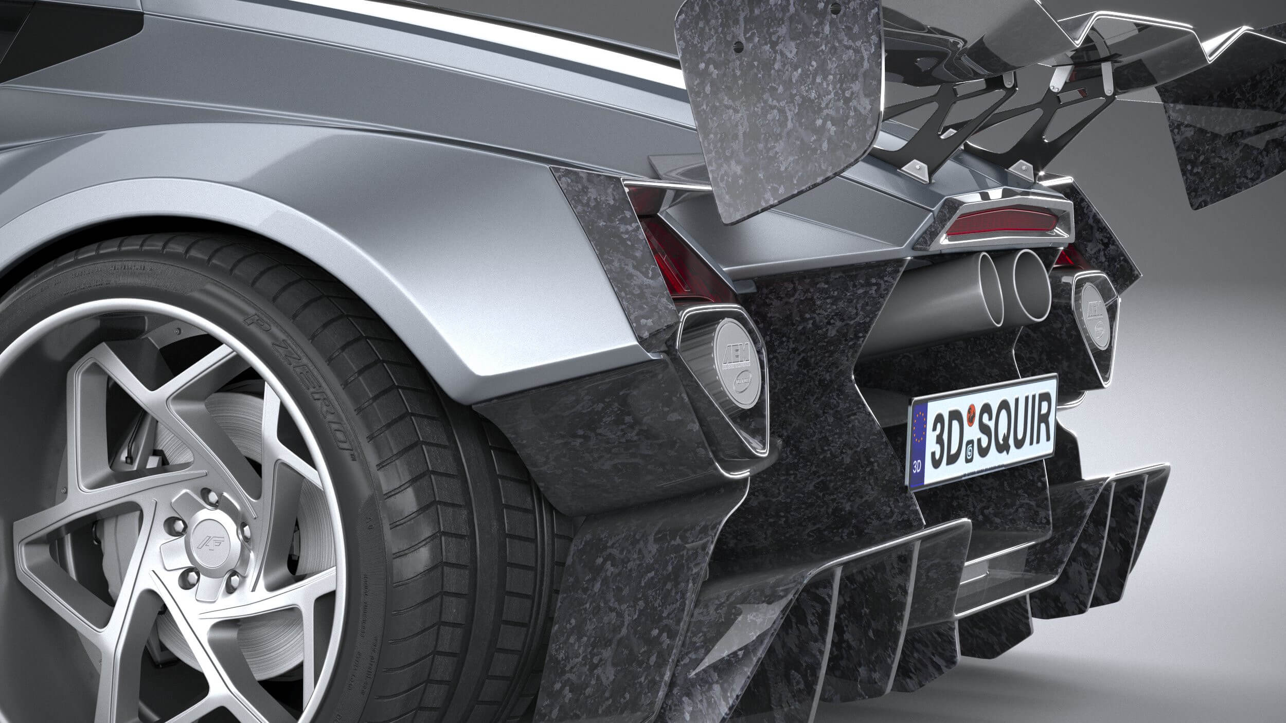 Valarra Corvette 2022 - 3D Model by SQUIR