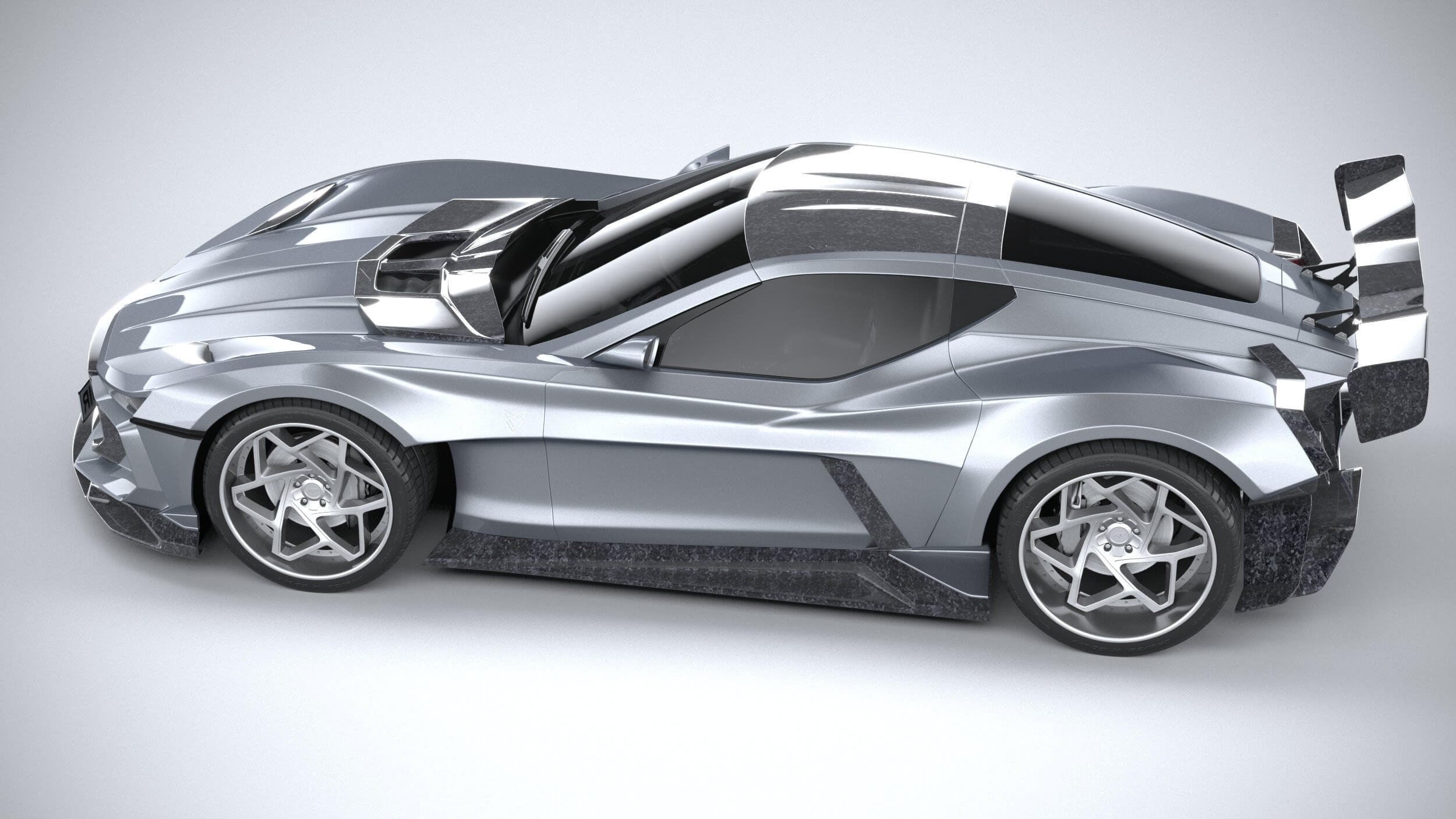 Valarra Corvette 2022 - 3D Model by SQUIR