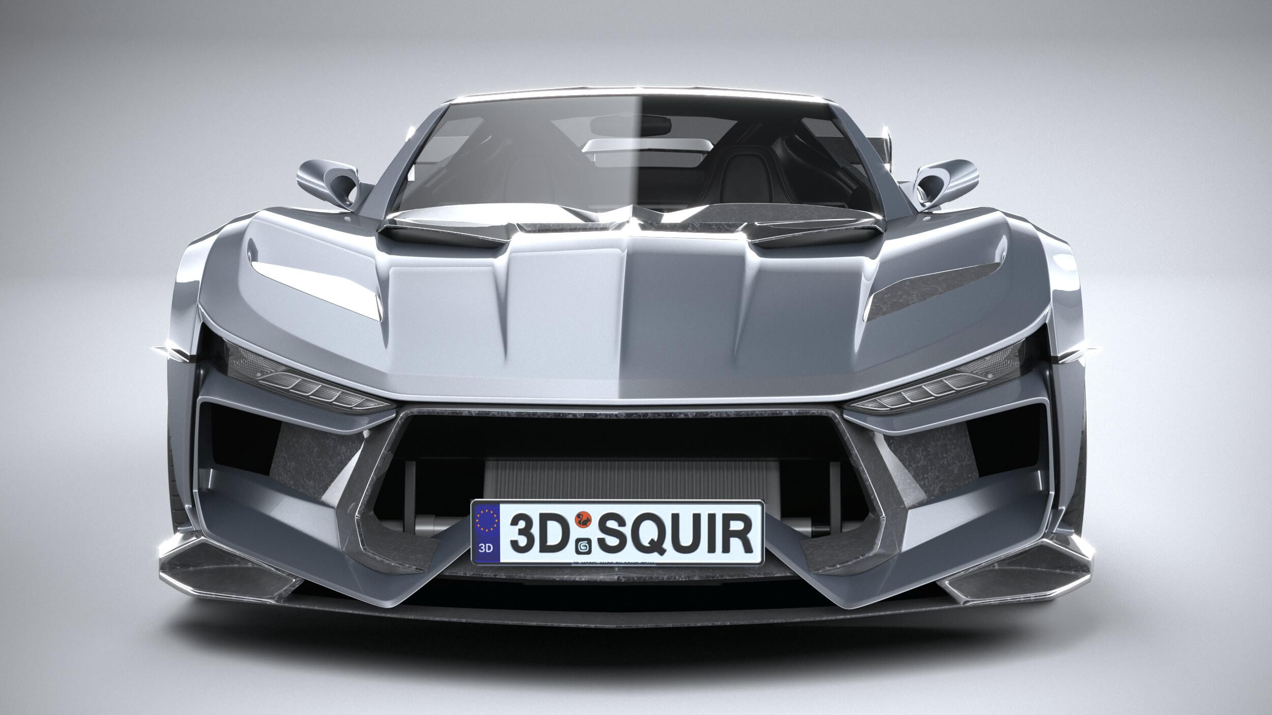 Valarra Corvette 2022 - 3D Model by SQUIR