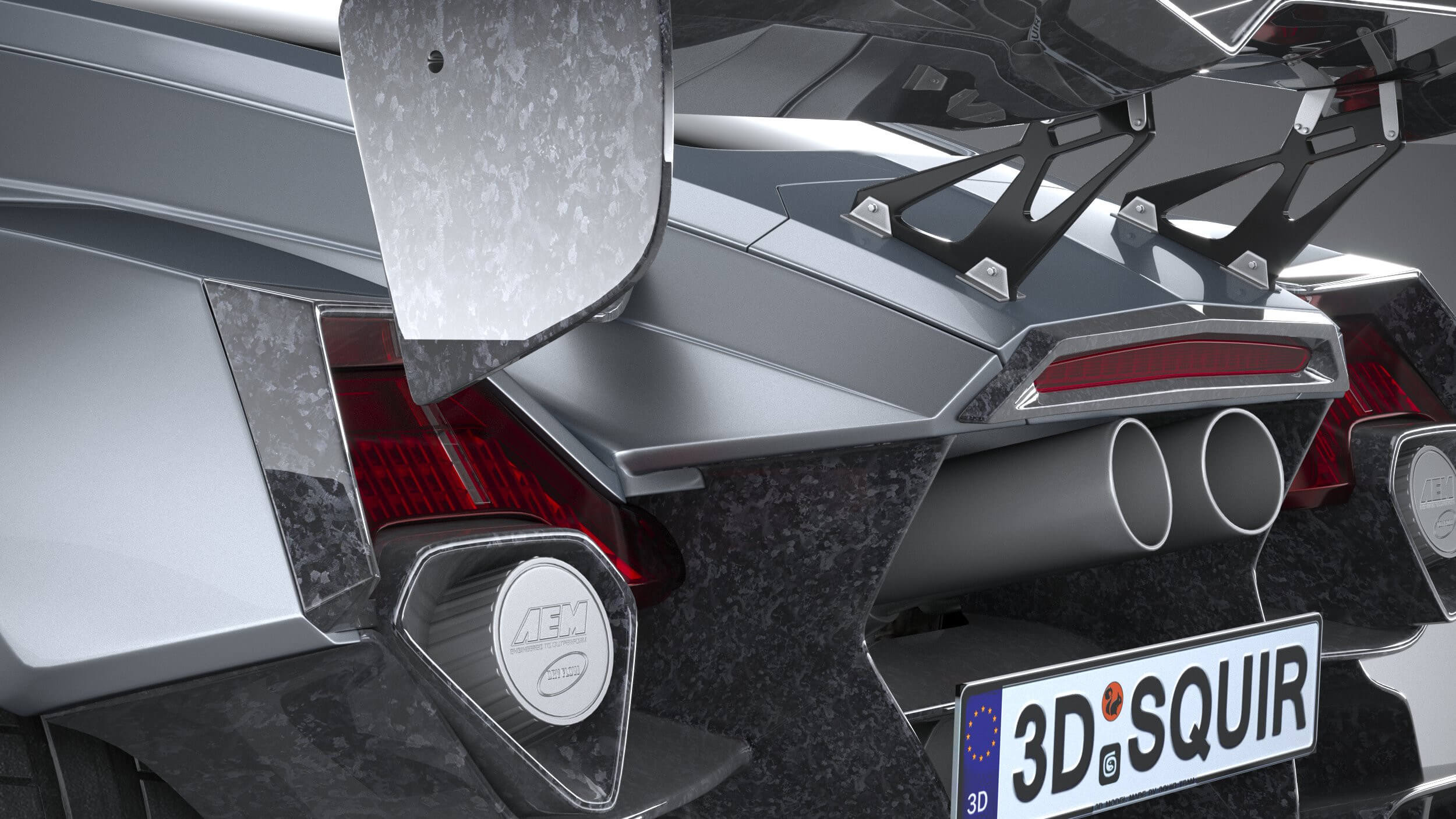 Valarra Corvette 2022 - 3D Model by SQUIR