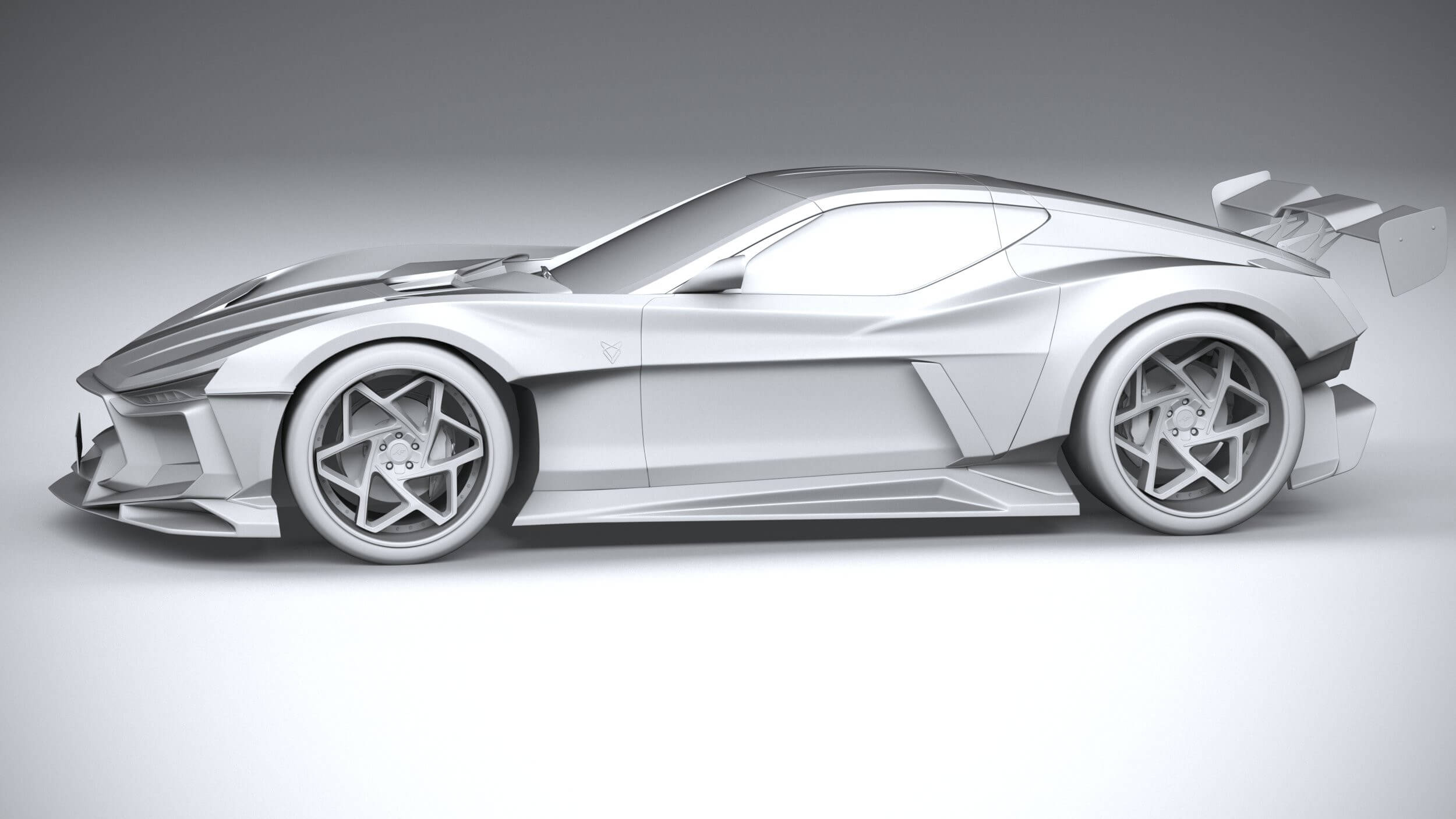 Valarra Corvette 2022 - 3D Model by SQUIR