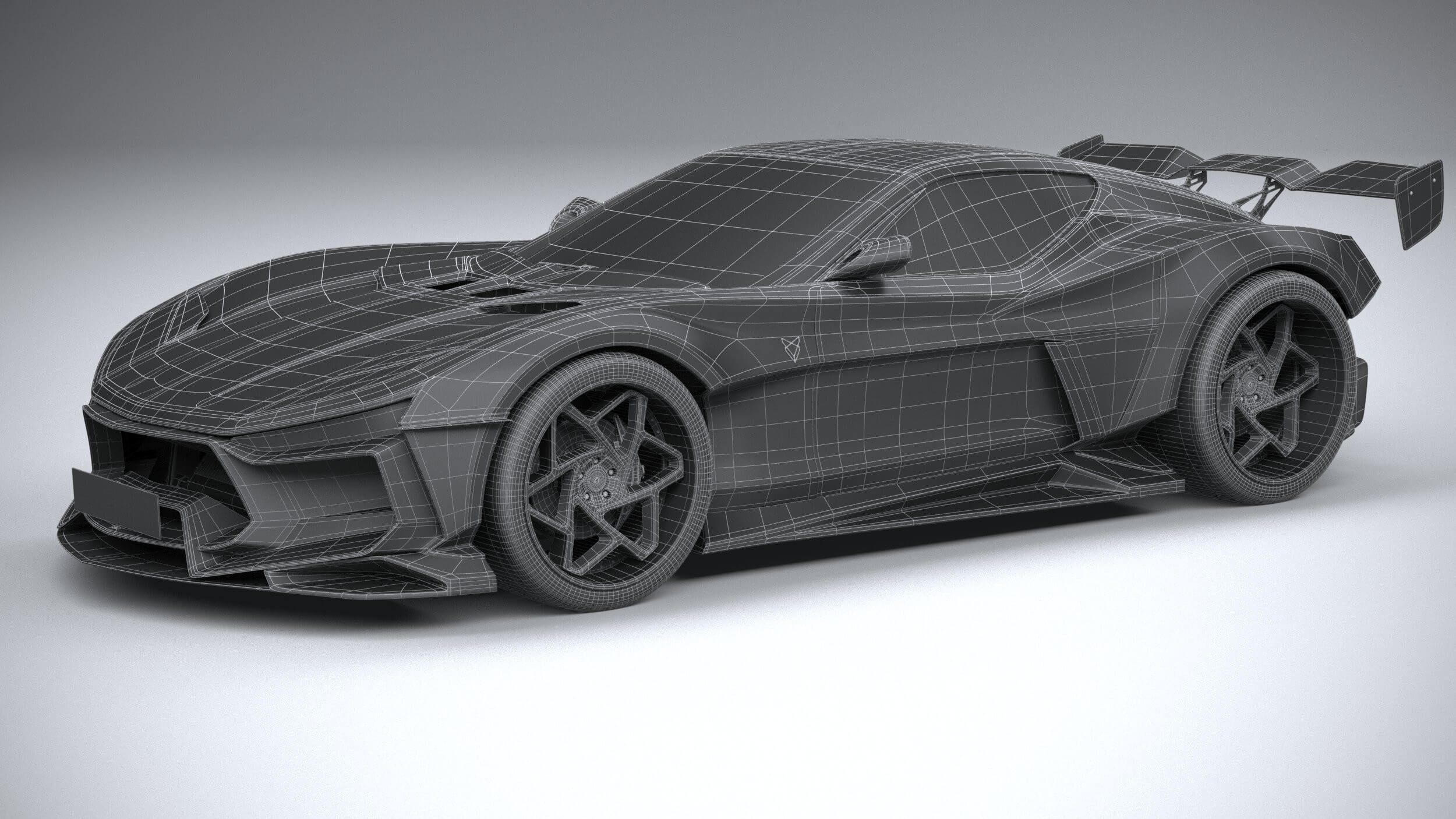 Valarra Corvette 2022 - 3D Model by SQUIR