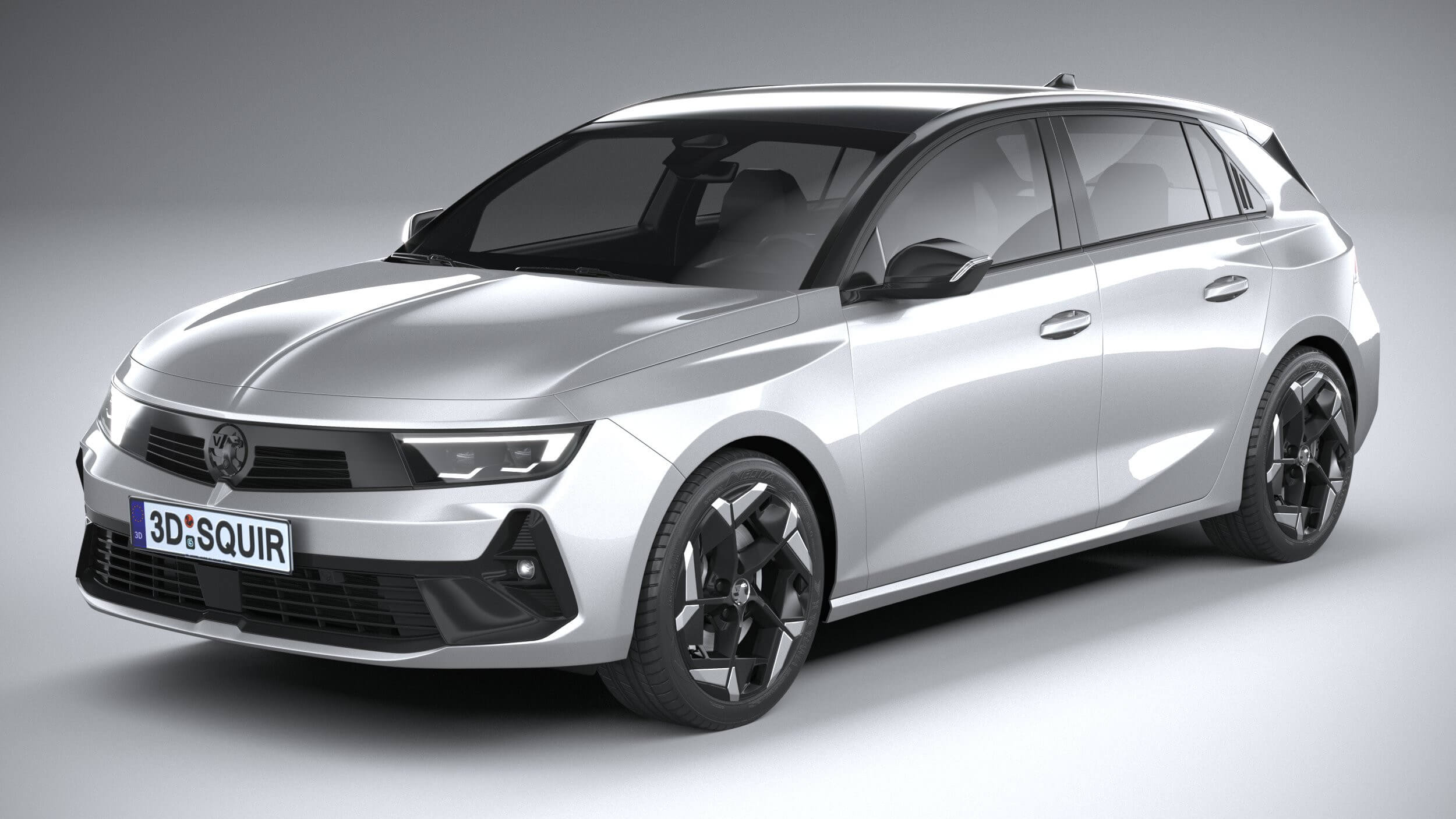 Vauxhall Astra GSe 2022 - 3D Model by SQUIR