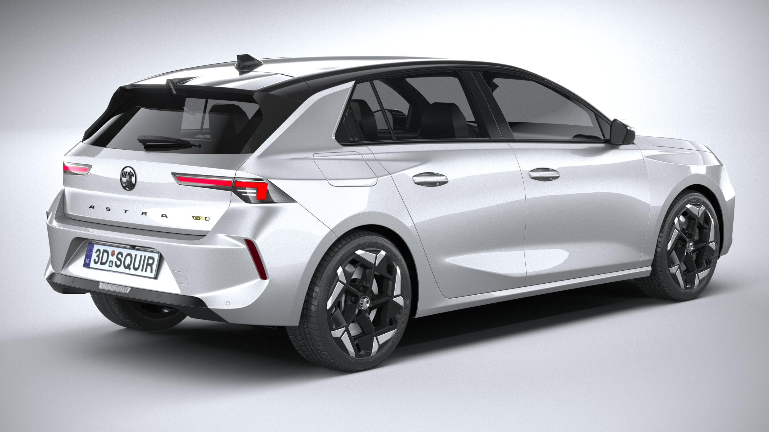 Vauxhall Astra GSe 2022 - 3D Model by SQUIR