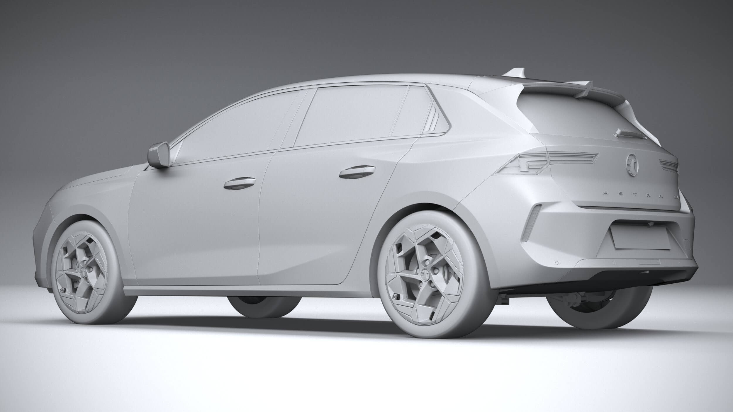 Vauxhall Astra GSe 2022 - 3D Model by SQUIR