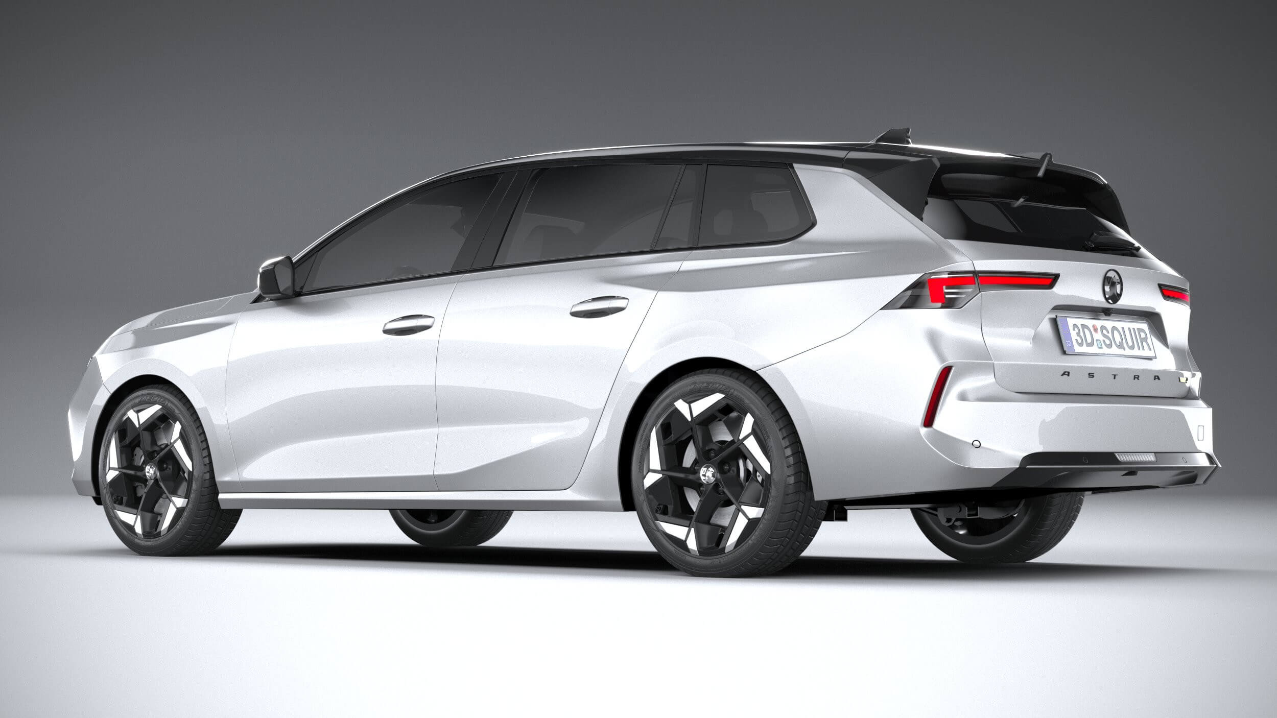 Vauxhall Astra Sports Tourer GSe 2022 - 3D Model by SQUIR