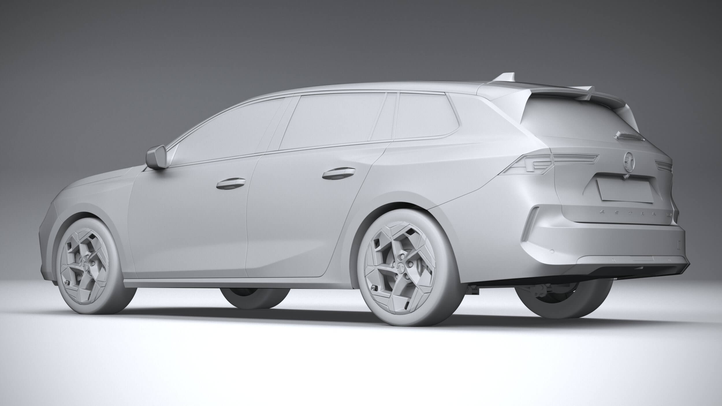 Vauxhall Astra Sports Tourer GSe 2022 - 3D Model by SQUIR