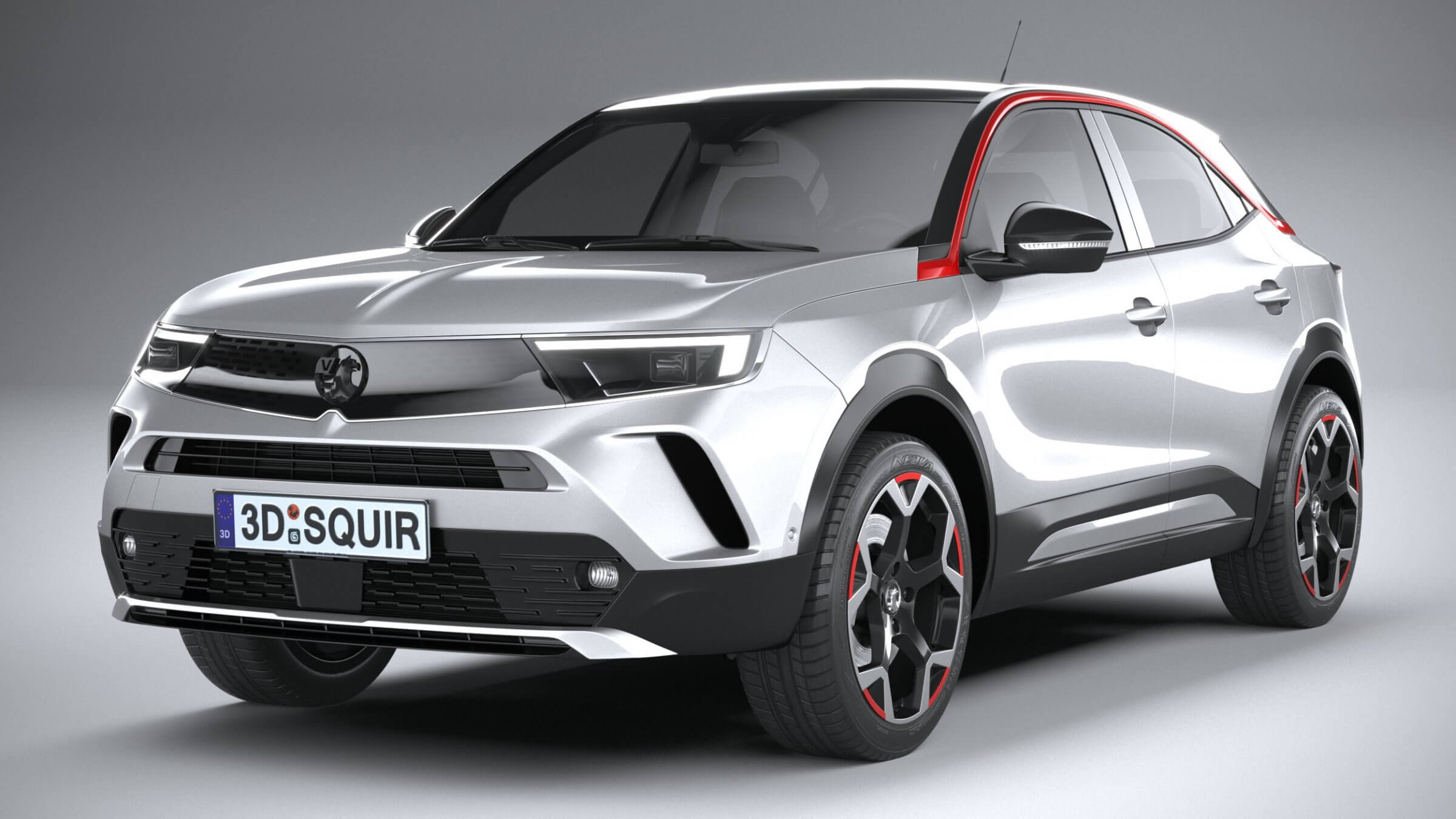 Vauxhall Mokka 2021c - 3D Model by SQUIR